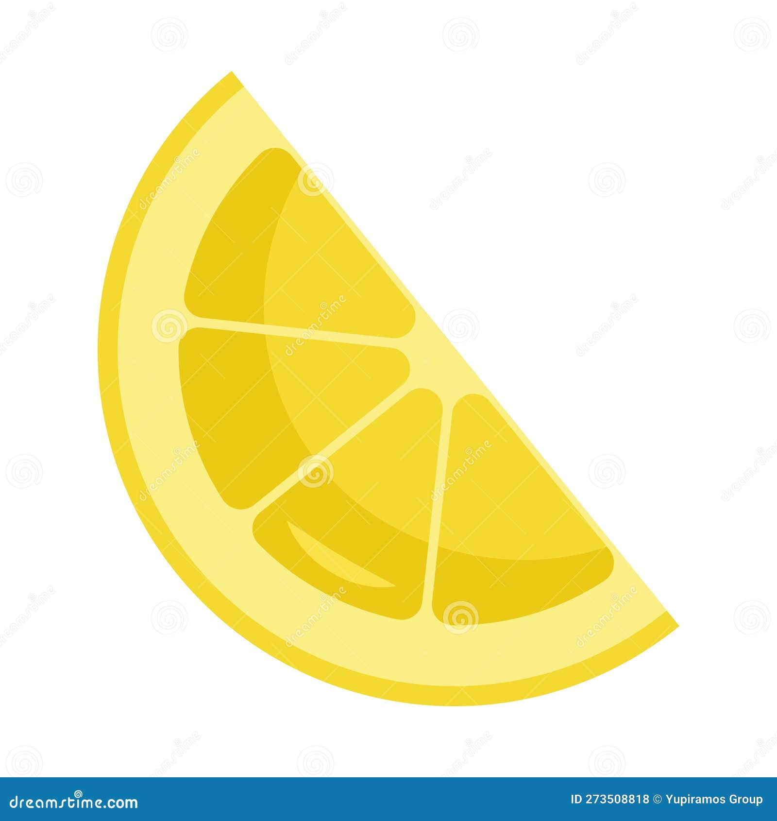 Juicy Yellow Lemon Slice, Symbol of Freshness Stock Illustration ... Juicy Yellow Lemon Slice, Symbol of Freshness Stock Illustration ...