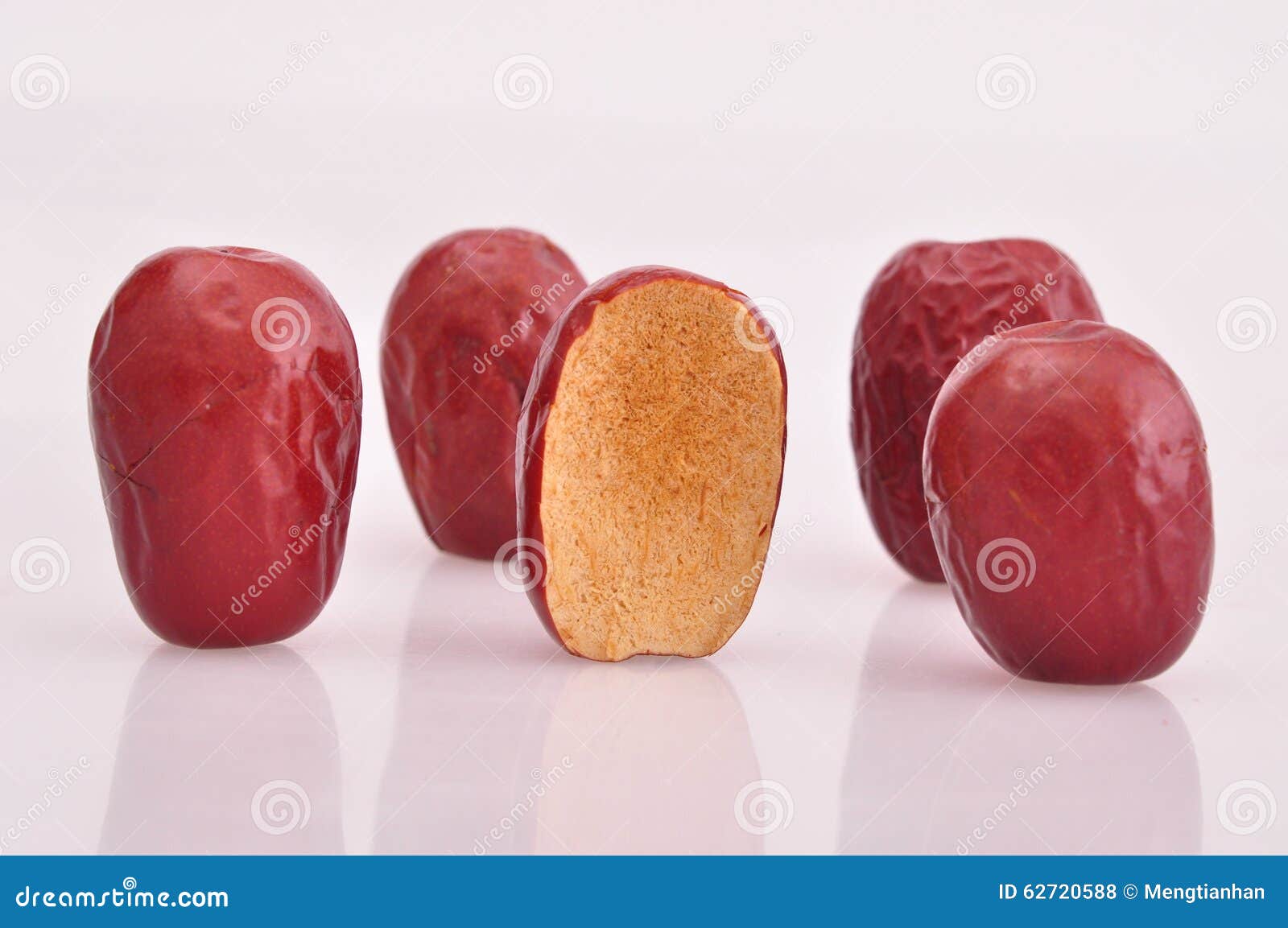 Jujube Rouge--un Aliment De Chinois Traditionnel Photo stock - Image du ...