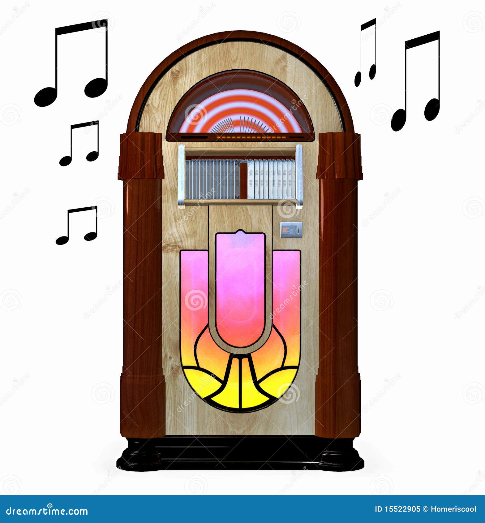 Juke Box Royalty-Free Cartoon | CartoonDealer.com #20860532