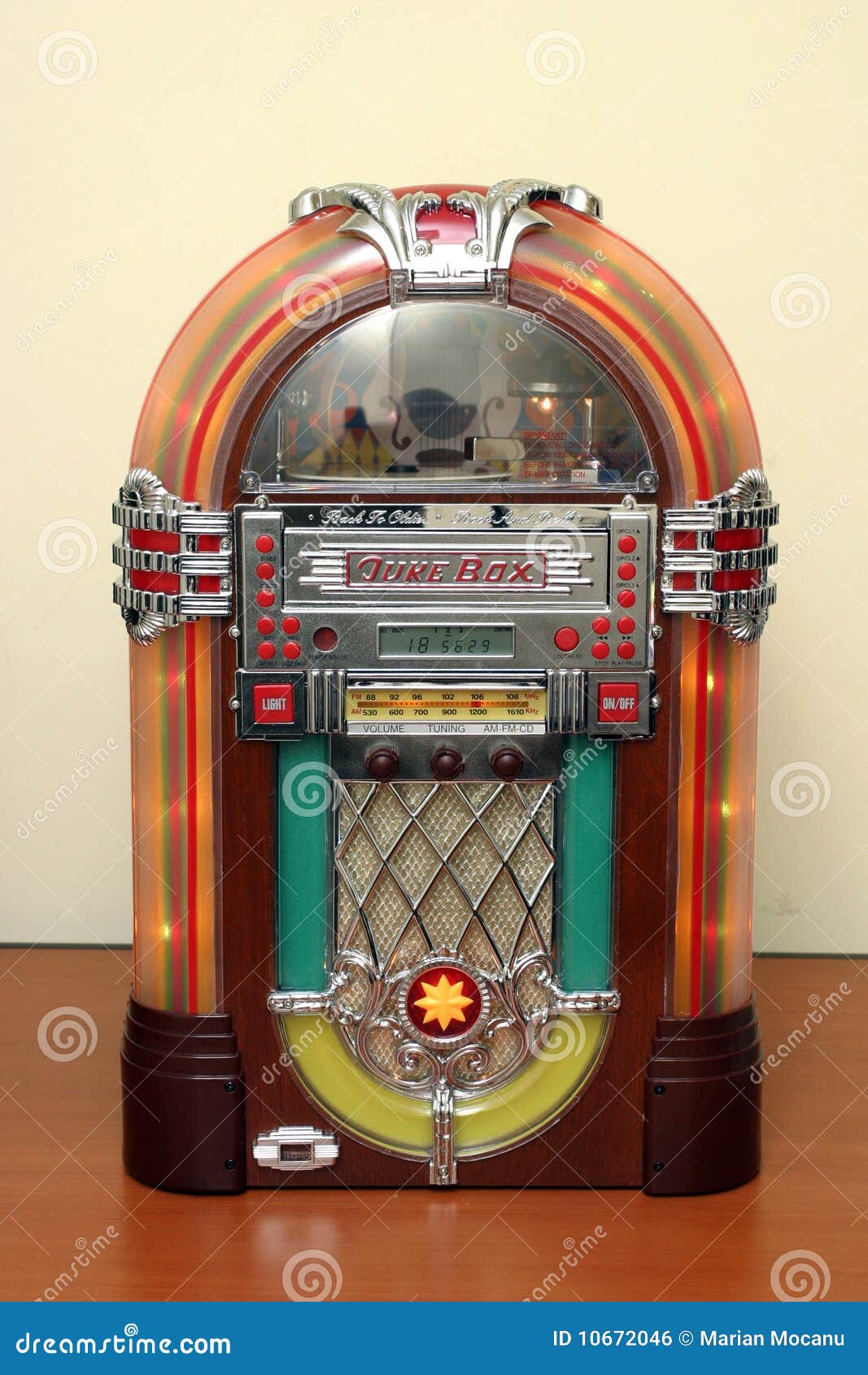 Jukebox stock photo. Image of display, wood, play, digital - 10672046