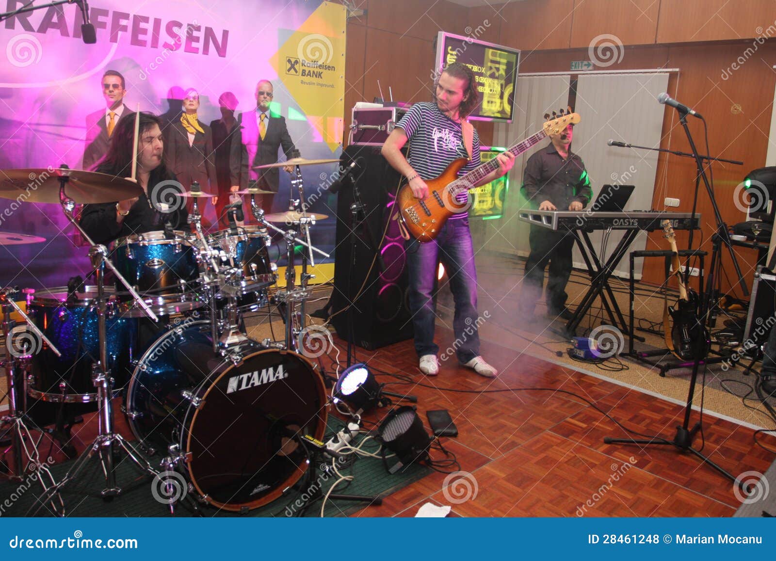 Jukebox band editorial stock photo. Image of entertainment - 28461248