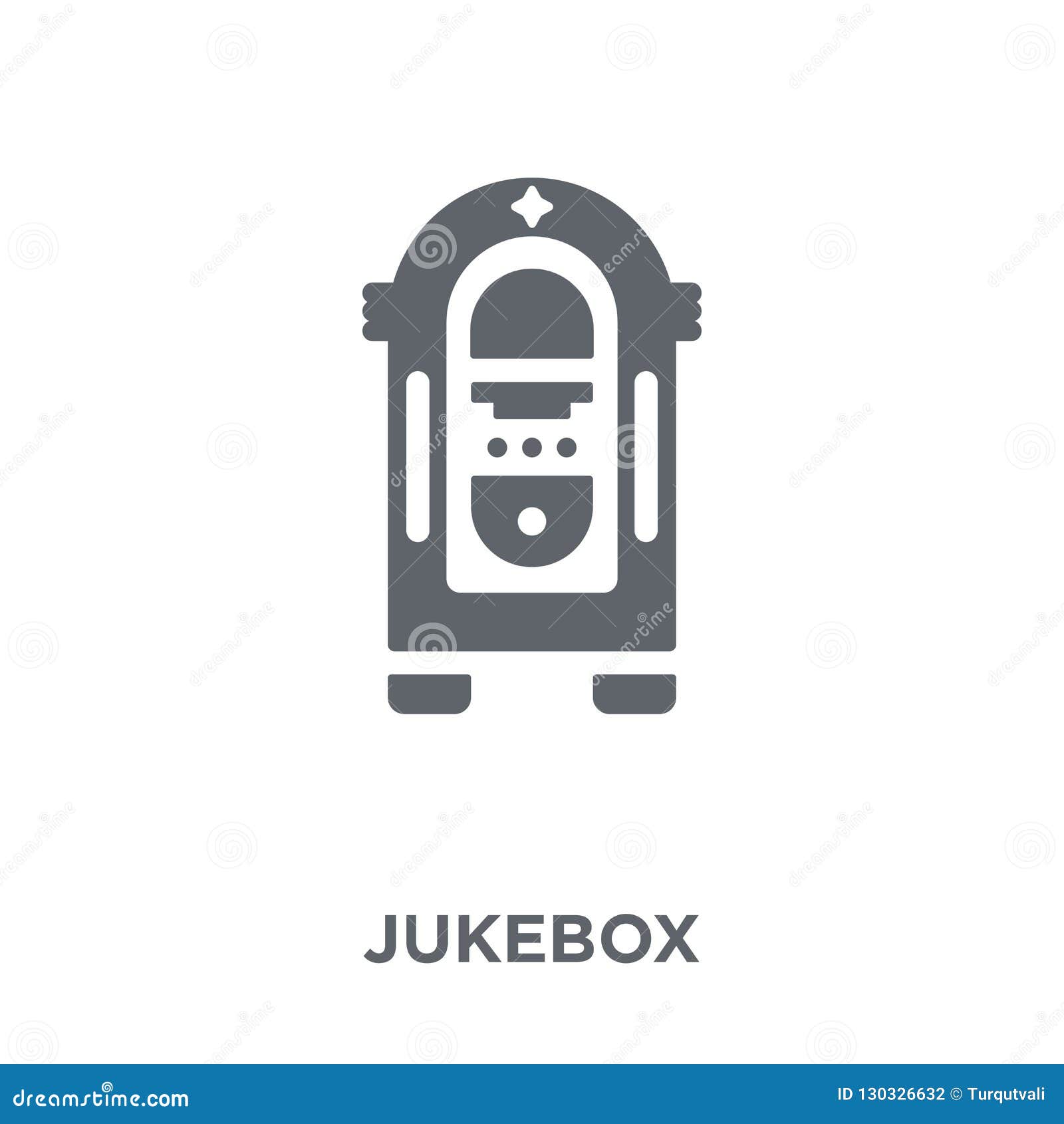 Jukebox Icon. Trendy Jukebox Logo Concept On White Background Fr ...