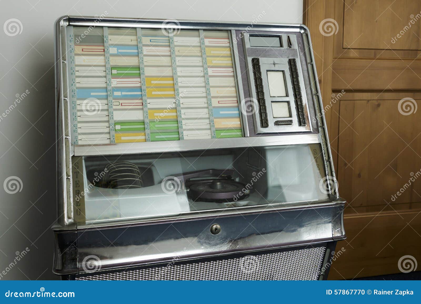 Jukebox stock photo. Image of party, vintage, scratch - 57867770