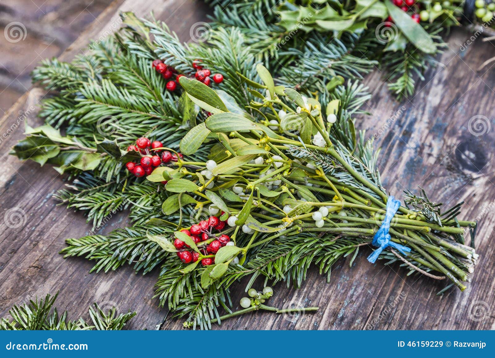 Julbukett fotografering för bildbyråer. Bild av grön - 46159229