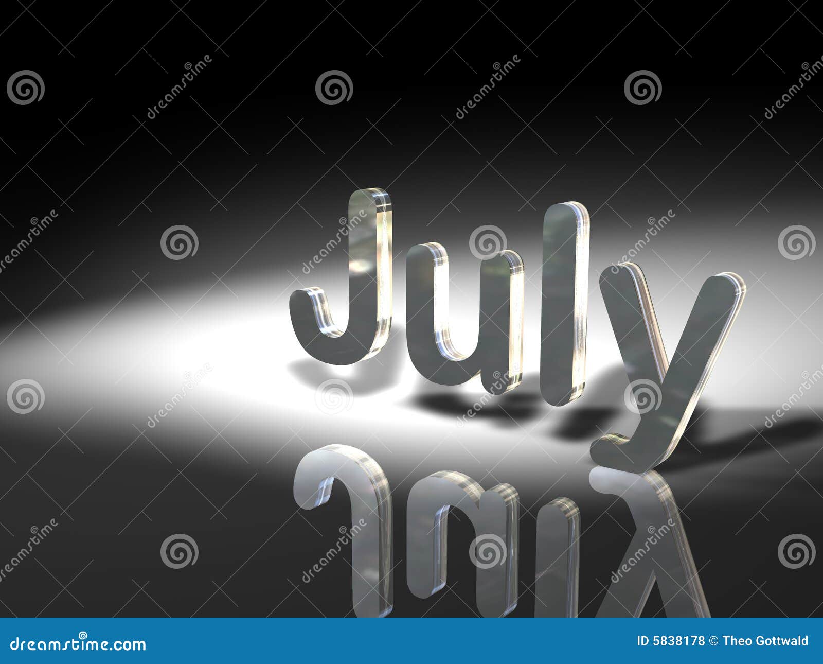 Juli-Monat stock abbildung. Illustration von clips, sommer - 5838178