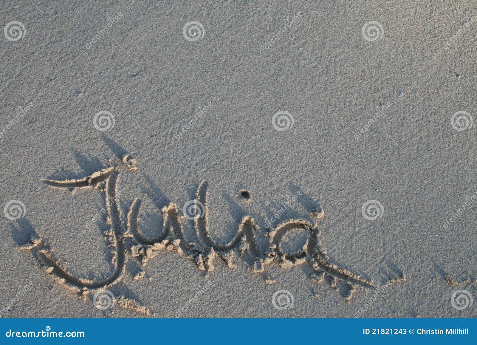 Julia stock image. Image of shade, forename, written - 21821243