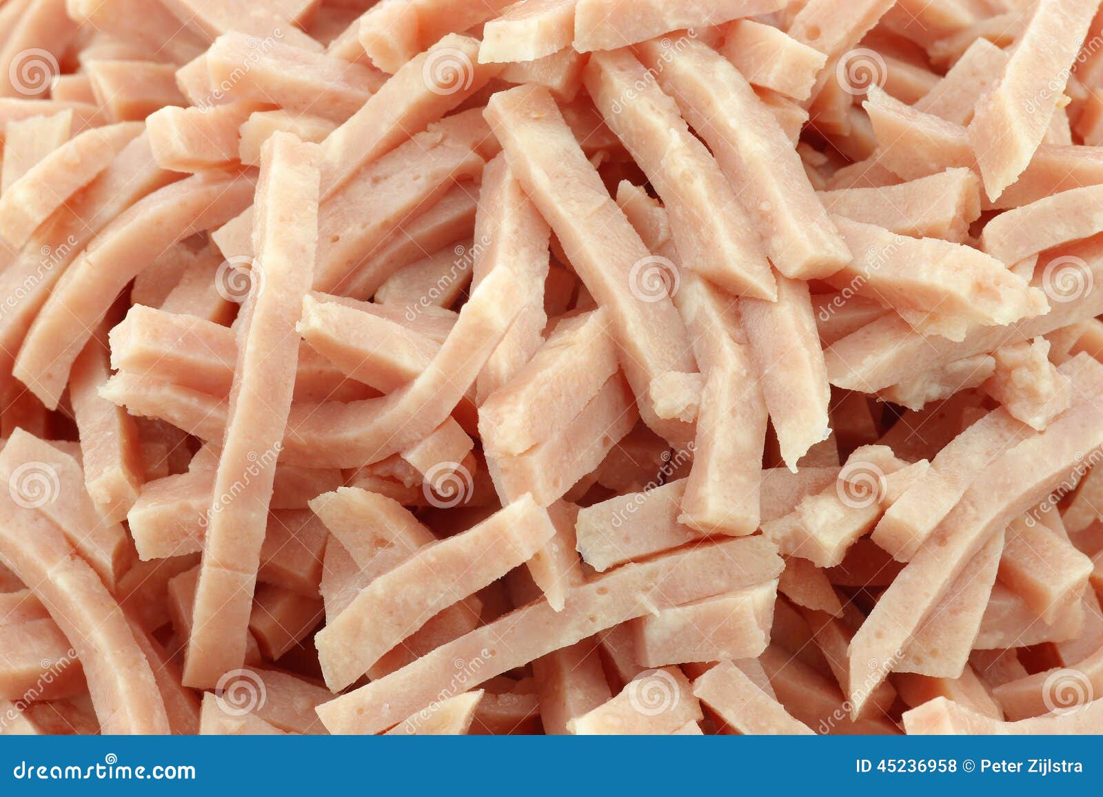 Julienne cut ham stock photo. Image of ingredient, gourmet - 45236958