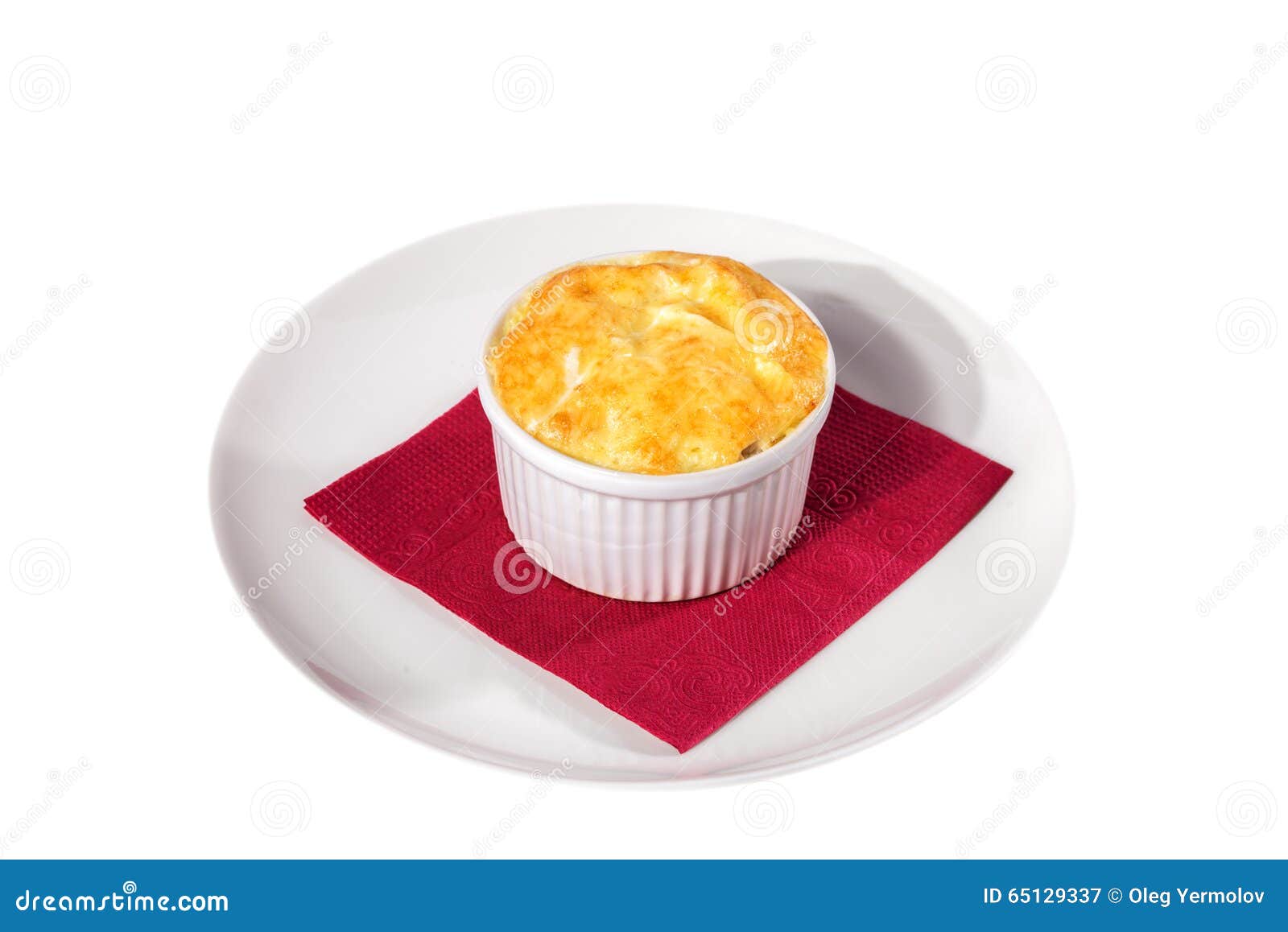 Julienne dish stock image. Image of desk, fall, bechamel - 65129337