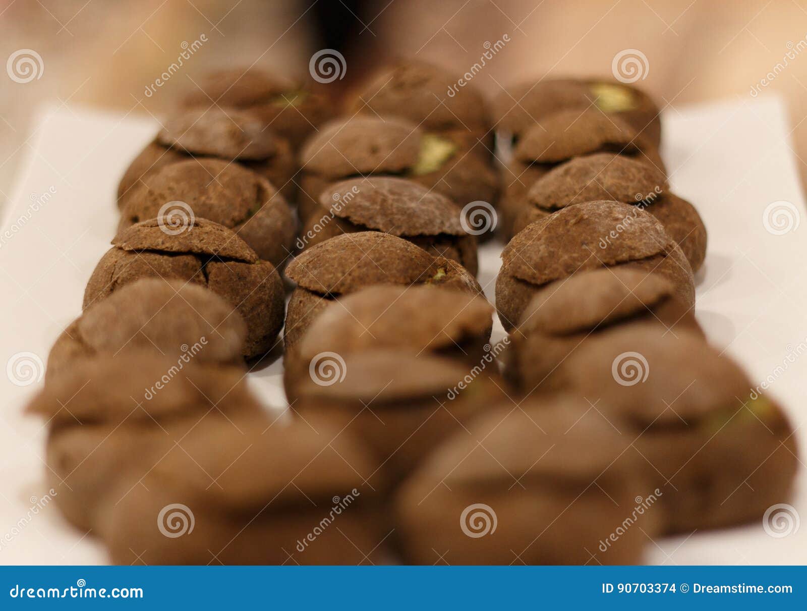 Julienne in Freshly Baked Bread Stock Photo - Image of basil, parsley ...