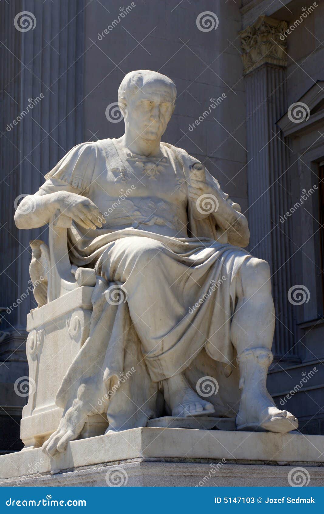 Julius caesar stock image. Image of rome, middle, sculpture - 5147103