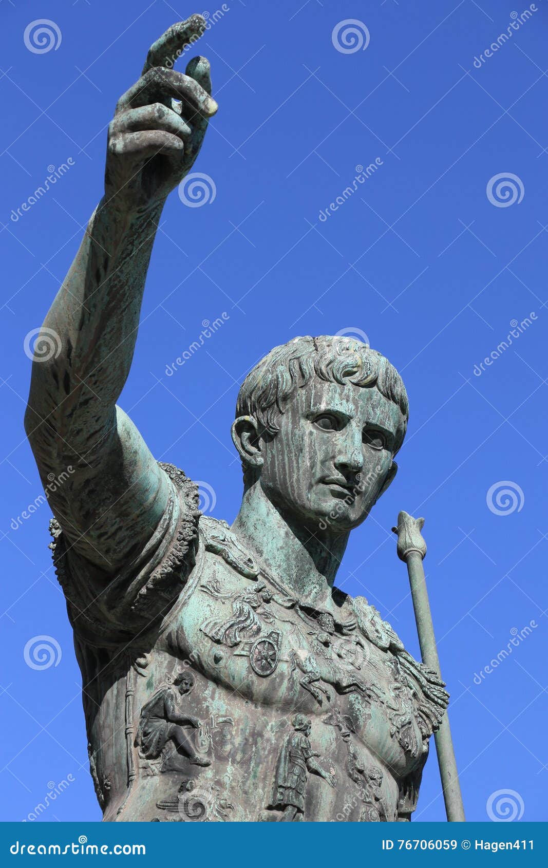 Julius Caesar stock image. Image of history, famous, statue - 76706059
