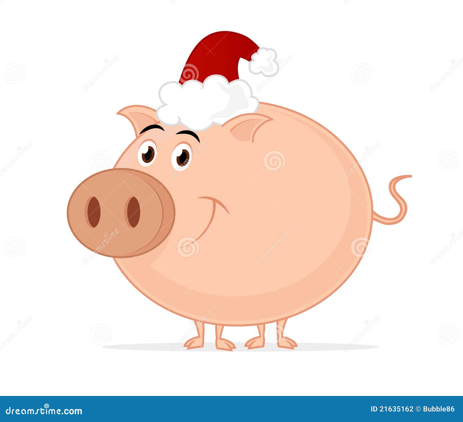 Julpig stock illustrationer. Illustration av fett, säsongsbetonat ...