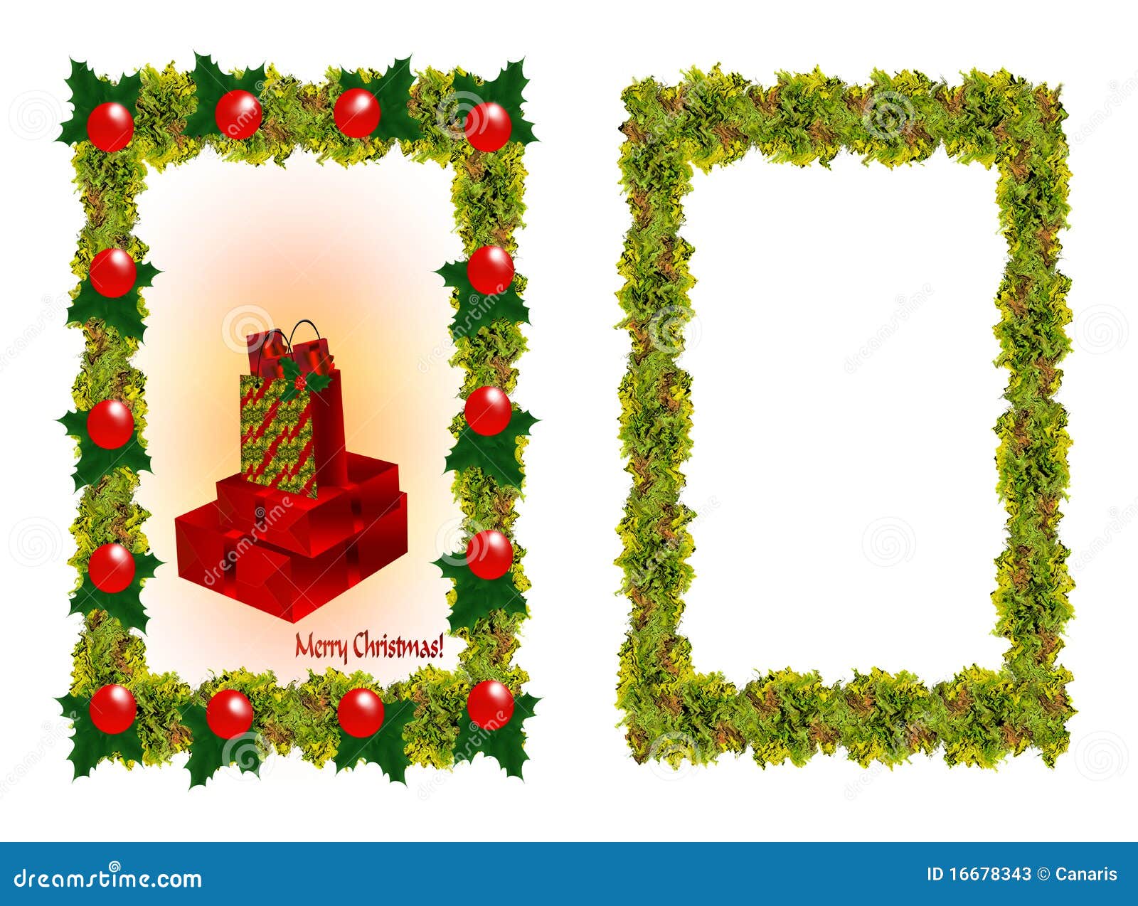 Julramar stock illustrationer. Illustration av grön, isolerat - 16678343