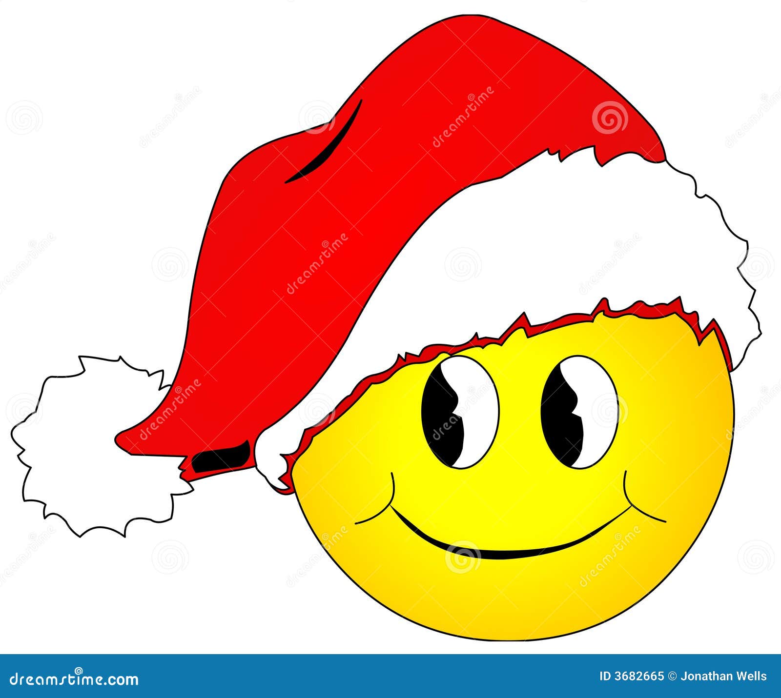 Julsmiley vektor illustrationer. Illustration av form - 3682665