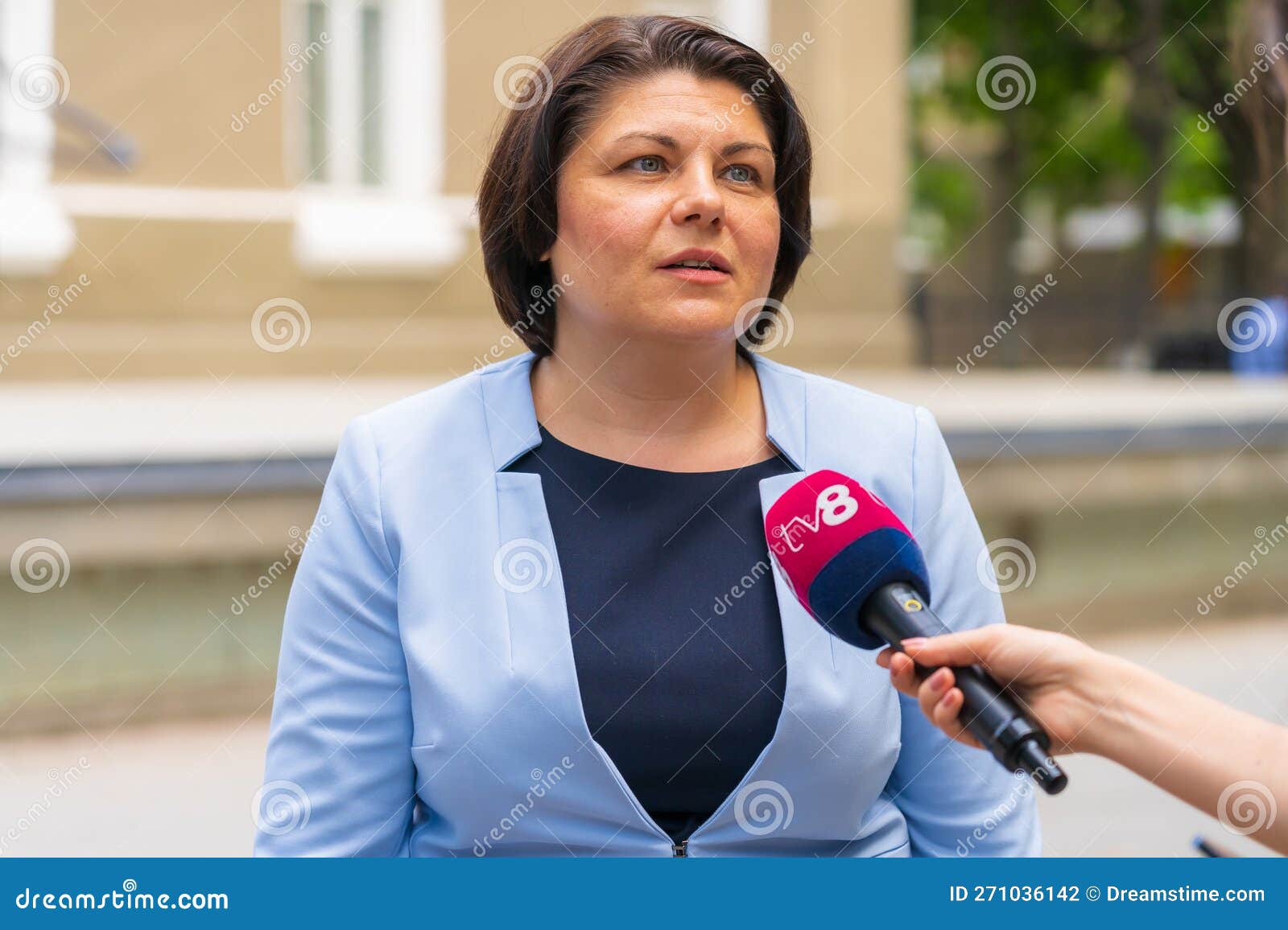 July 6 2022 Beltsy Moldova Natalia Gavrilita Former Prime Minister Of