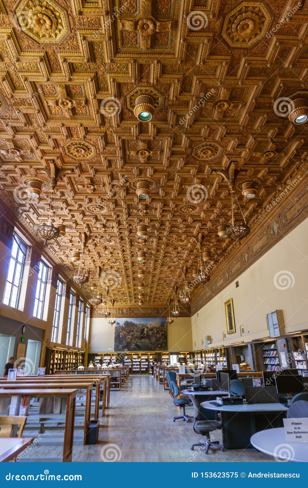 July 13, 2019 Berkeley / CA / USA - Reading and Research Hall at Doe ... July 13, 2019 Berkeley / CA / USA - Reading and Research Hall at Doe ...