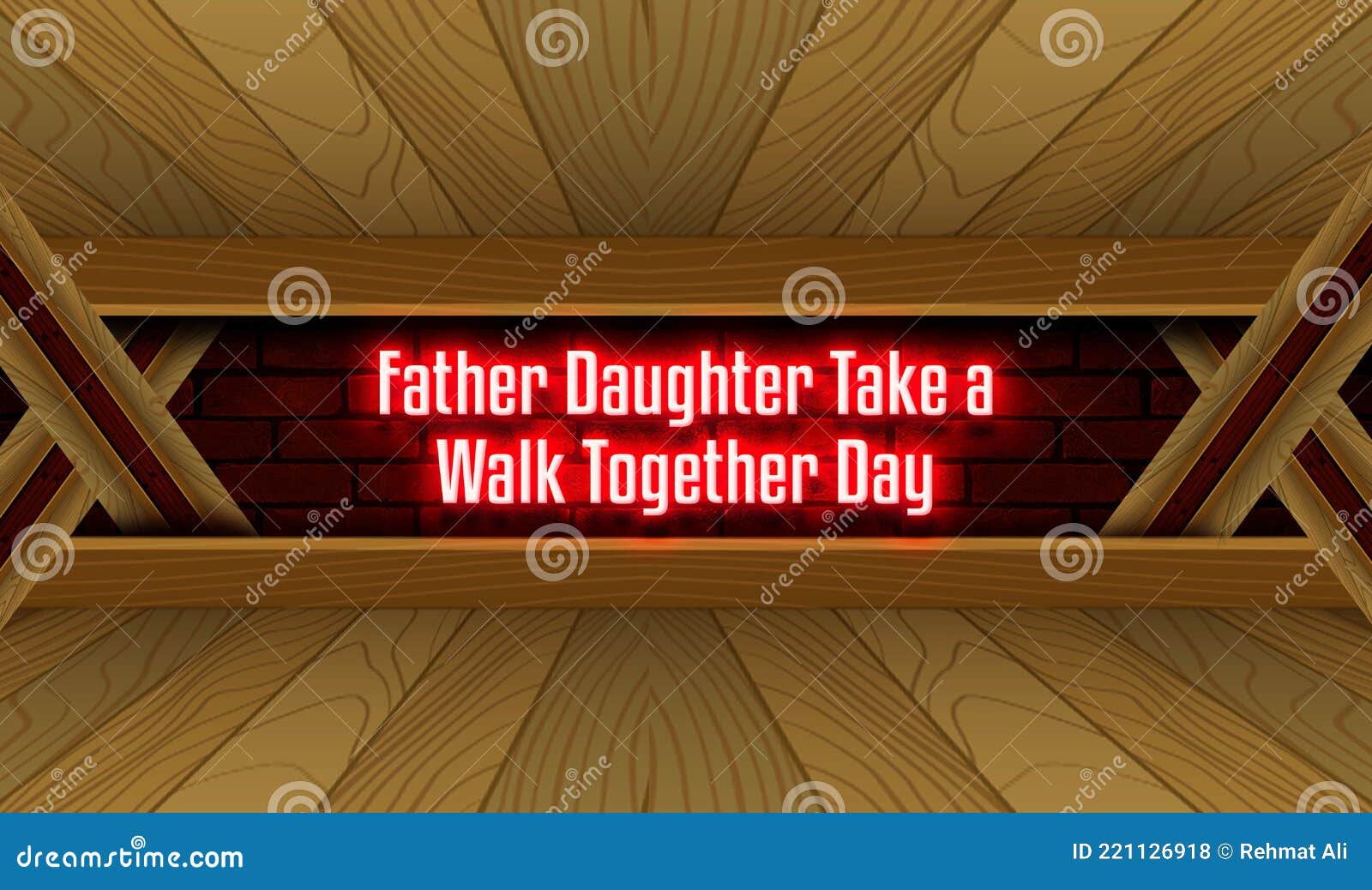 July Month Special Day. Father Daughter Take a Walk Together Day, Neon ... July Month Special Day. Father Daughter Take a Walk Together Day, Neon ...