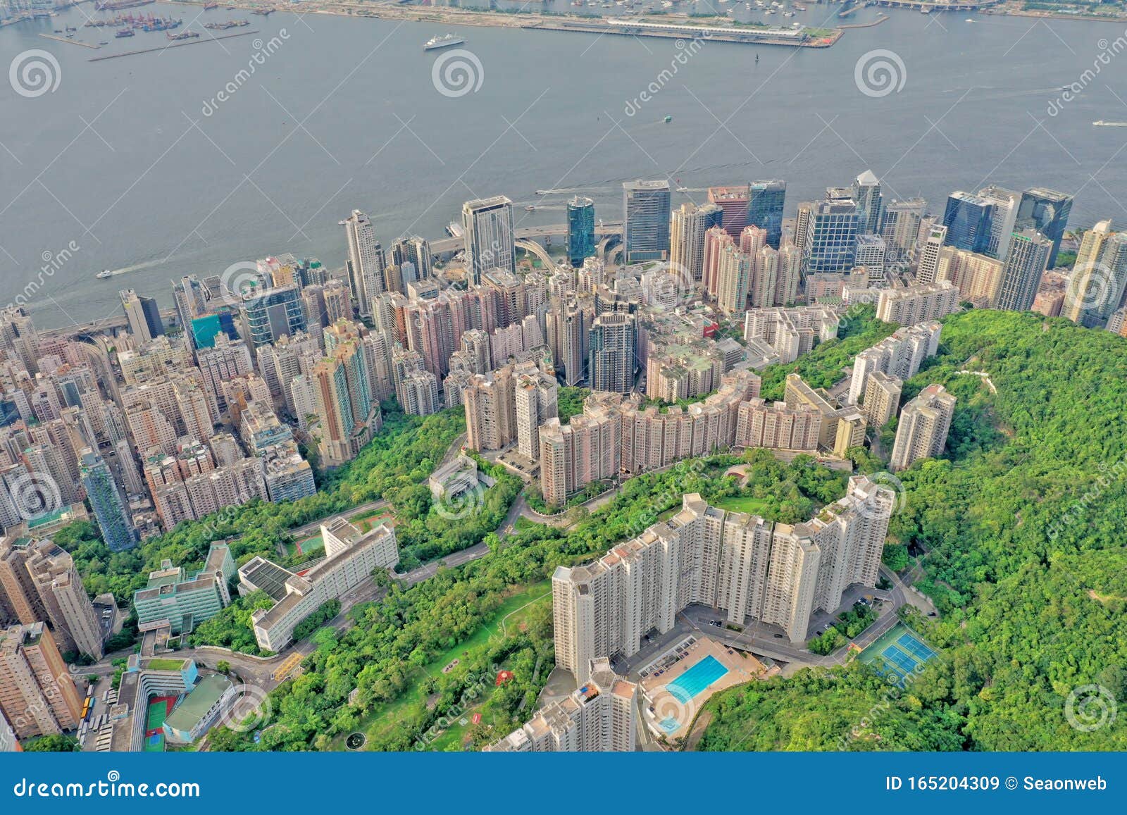 27 July 2019 North Point in Hong Kong Island Editorial Stock Image ...