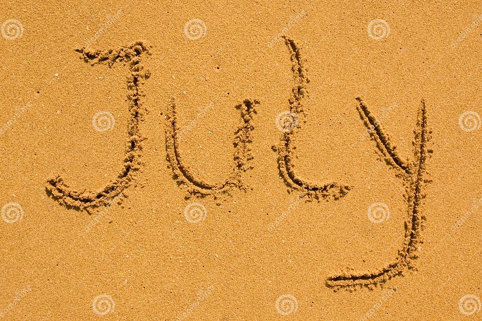 July in the sand stock photo. Image of ocean, environment - 10347596