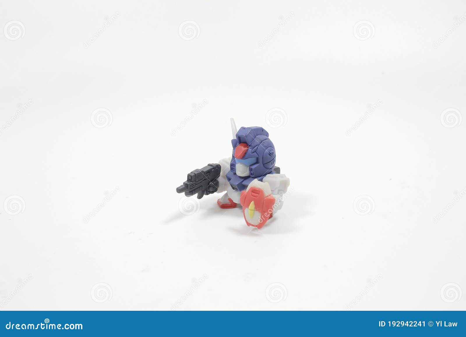 31 July 2020 Small of Gundam Plastic Model at White Board Stock Image ...