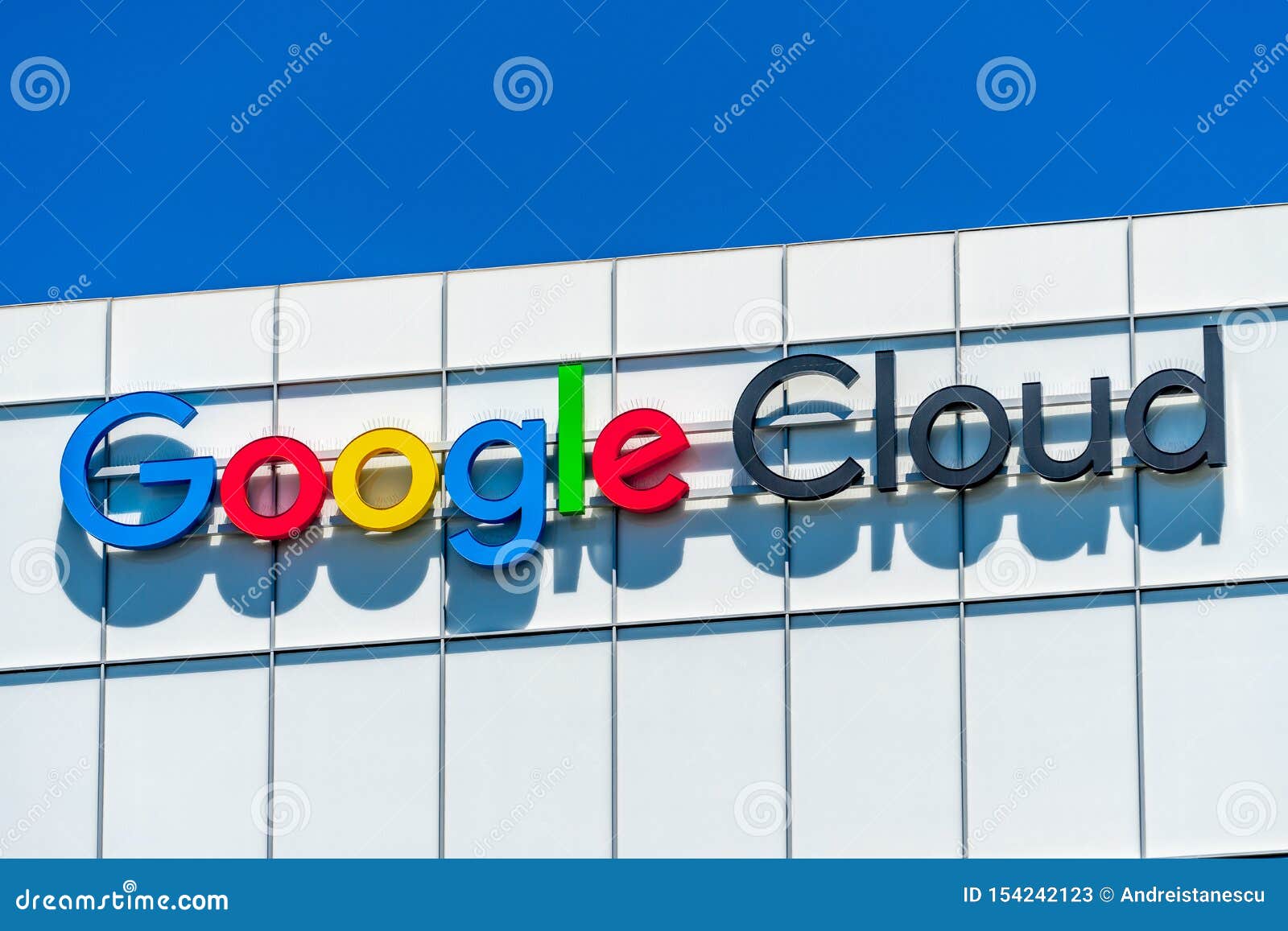 July 19, 2019 Sunnyvale / CA / USA - Close Up of Google Cloud Sign ... July 19, 2019 Sunnyvale / CA / USA - Close Up of Google Cloud Sign ...
