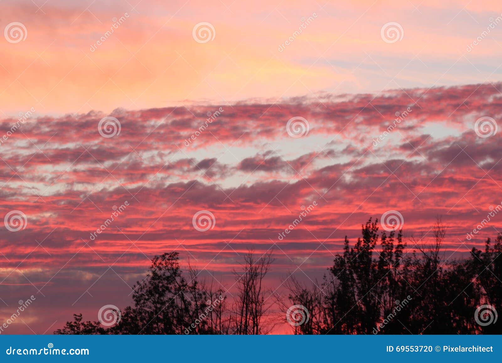 July Sunset stock photo. Image of july, yellow, orange - 69553720