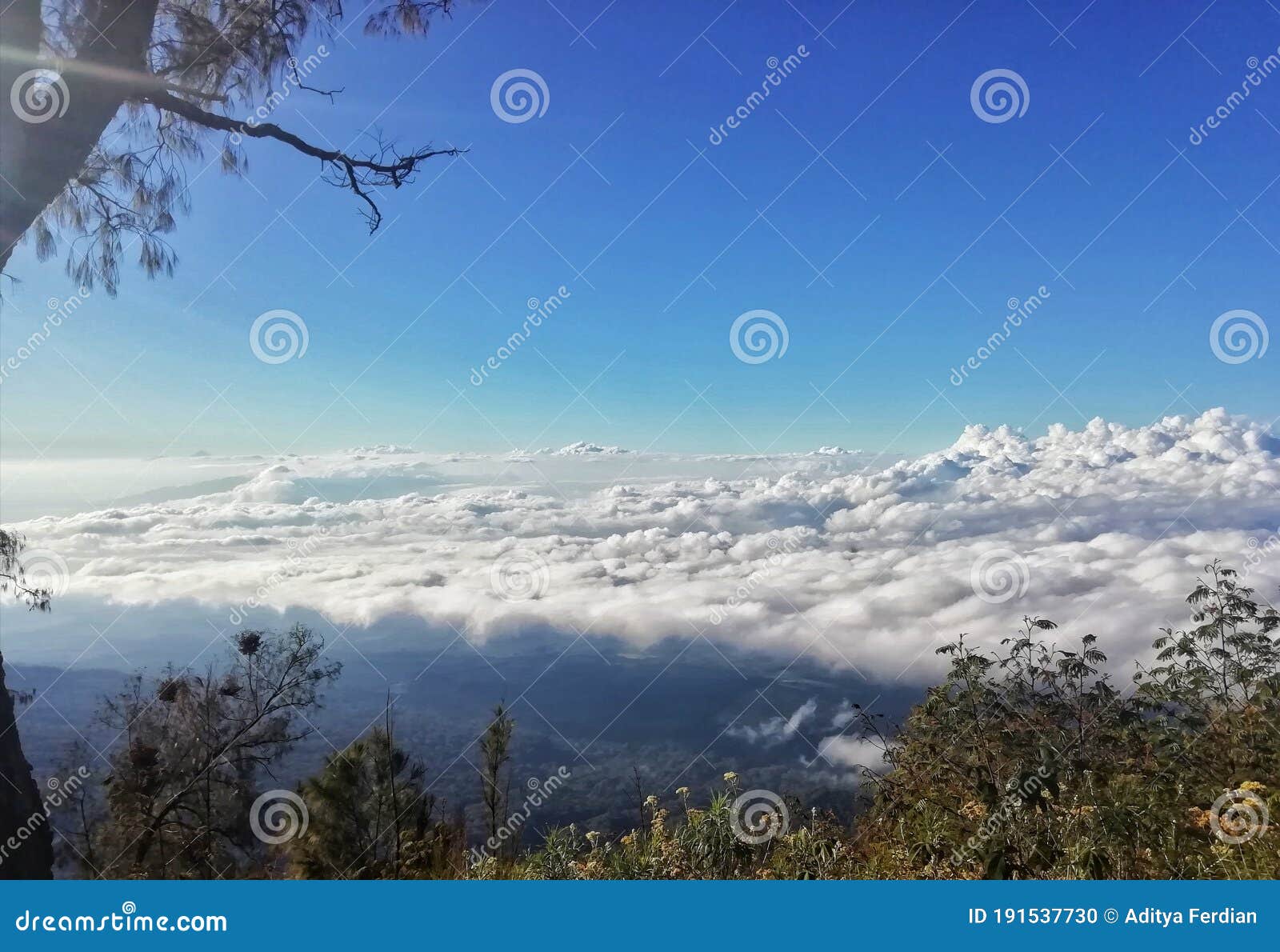 July 1, 2020, Views from Mount Ranti Banyuwangi, East Java, Indonesia ...