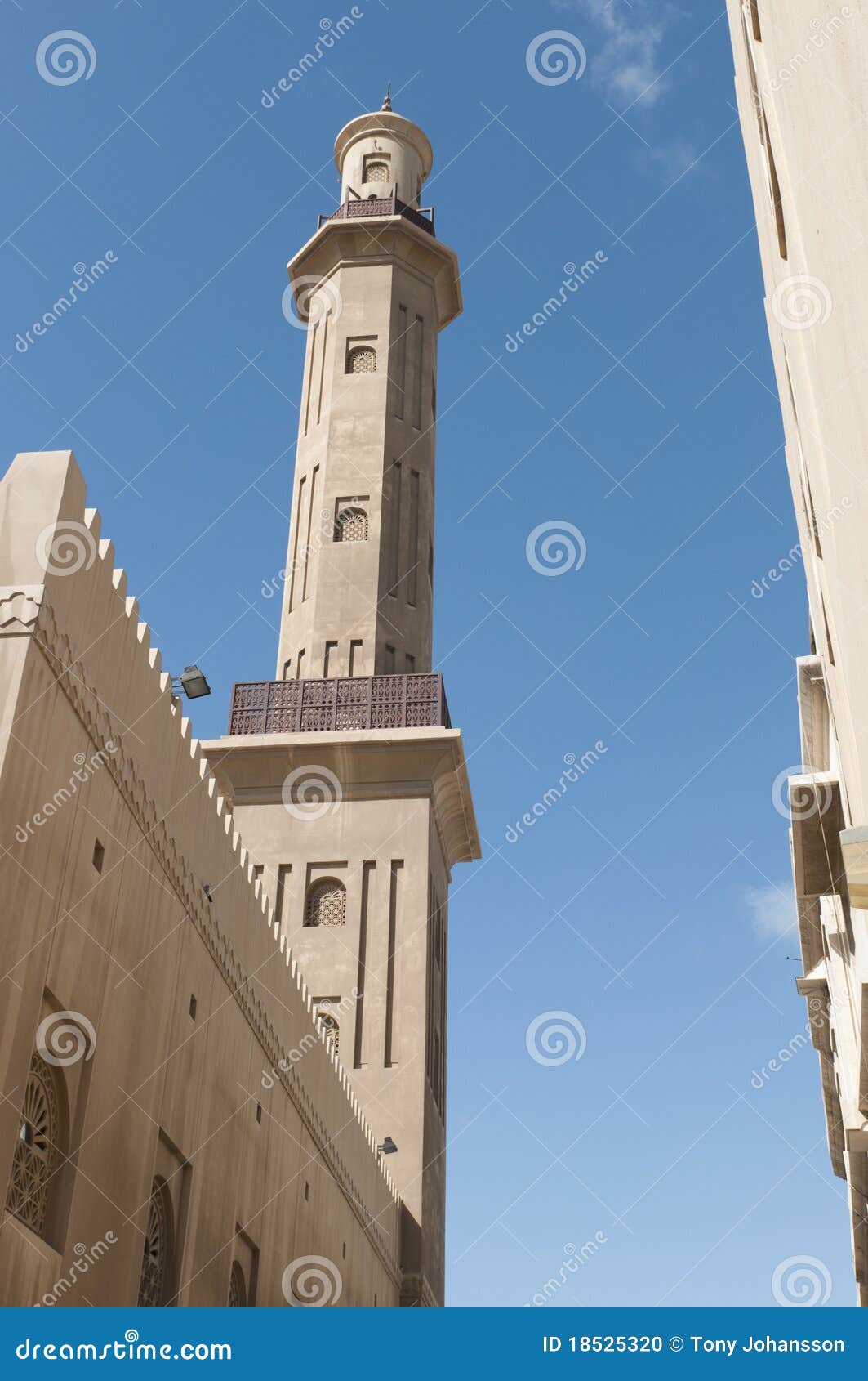 Juma Grand Mosque stock photo. Image of juma, arabic - 18525320