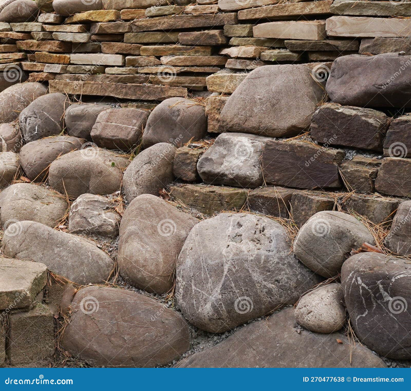 A Jumble of Different Stones, Slate, Boulders, Rocks Stock Photo ...