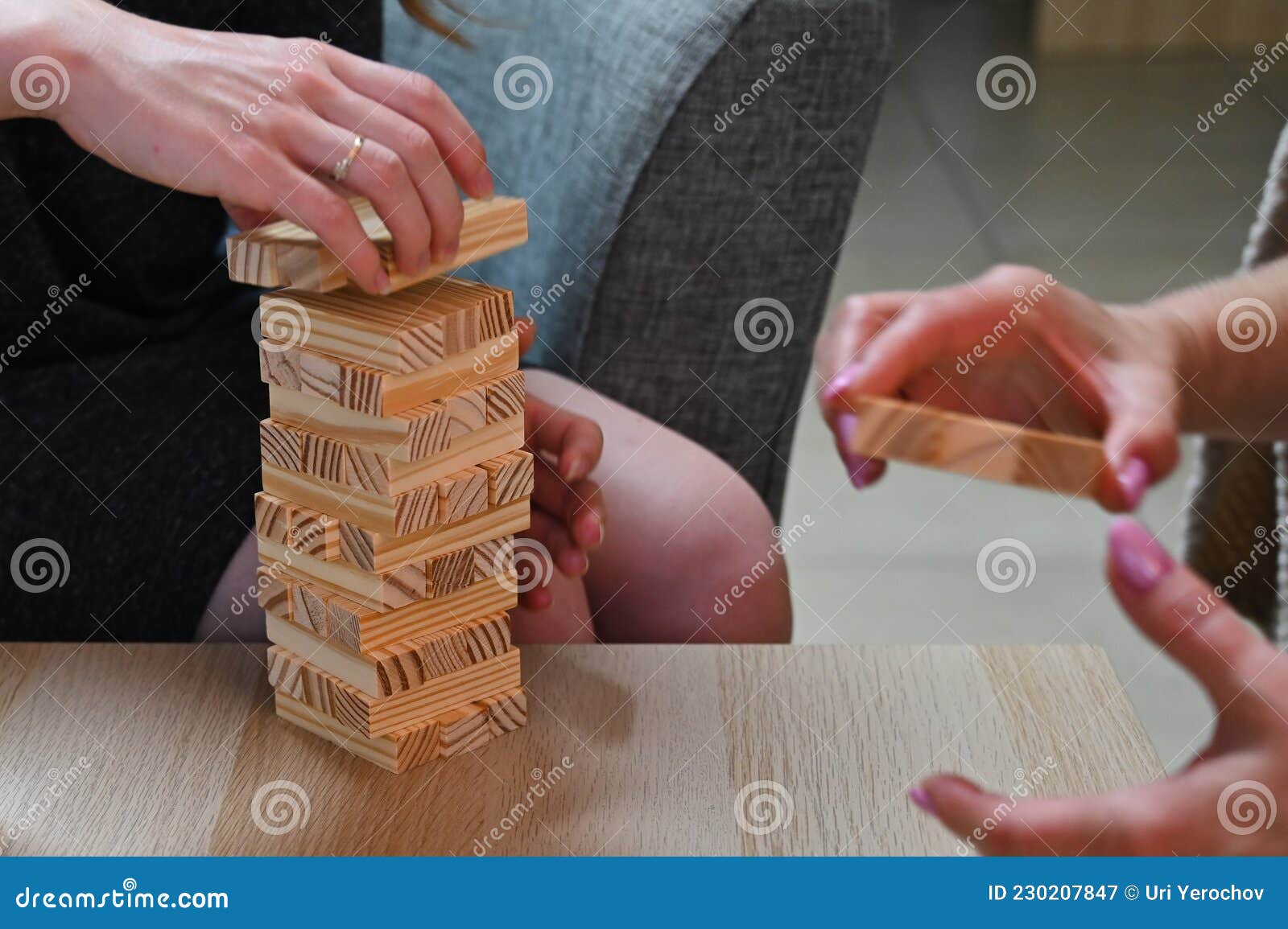Jumbling Tower with Clipping Path Stock Image - Image of shape, stack ...