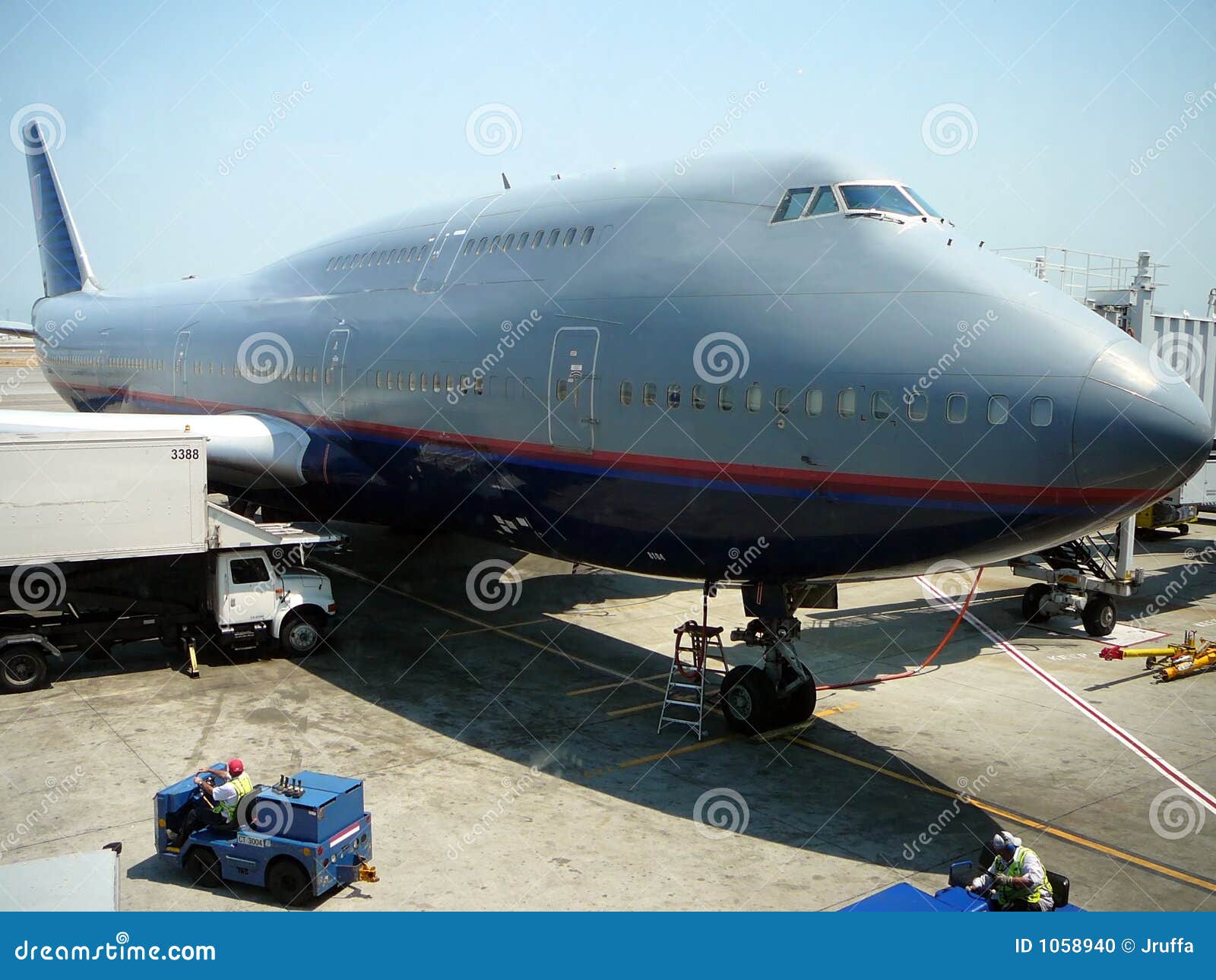 Cockpit Of A Jumbo Jet Stock Image | CartoonDealer.com #34814557