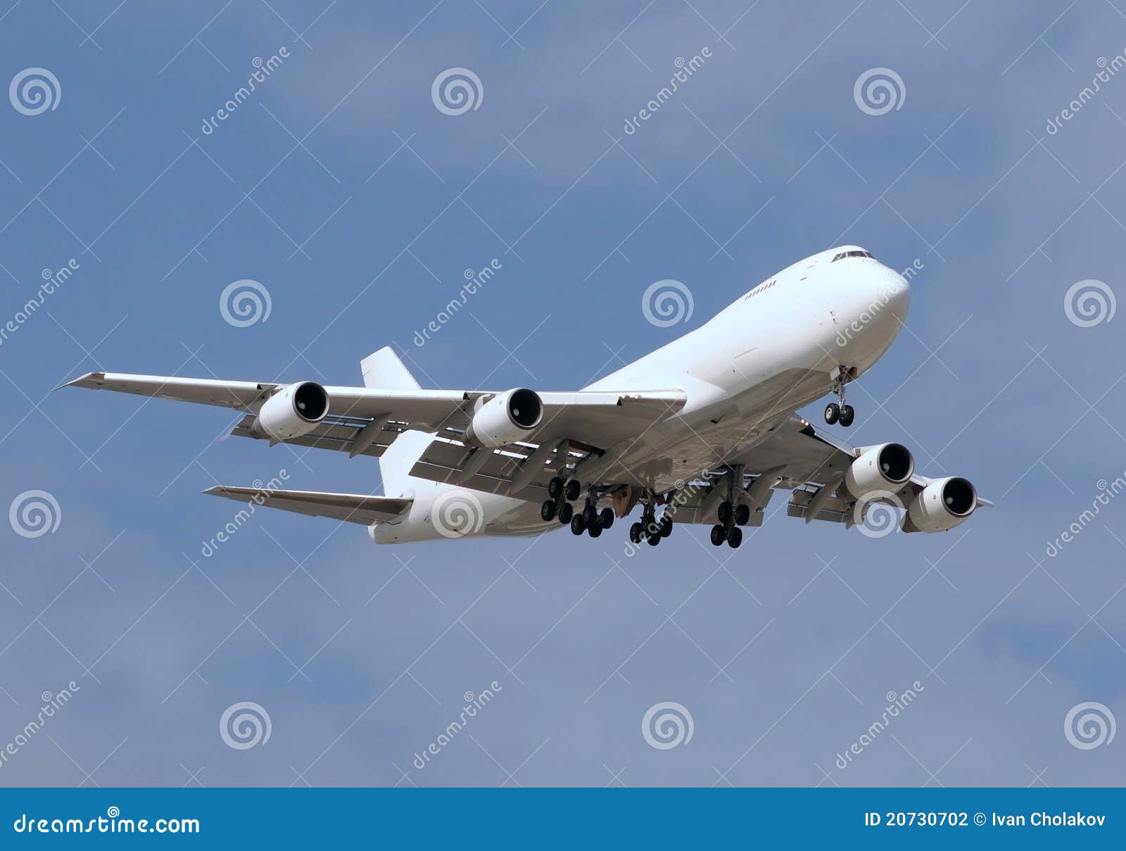 Jumbo jet stock photo. Image of transport, midair, transportation ...