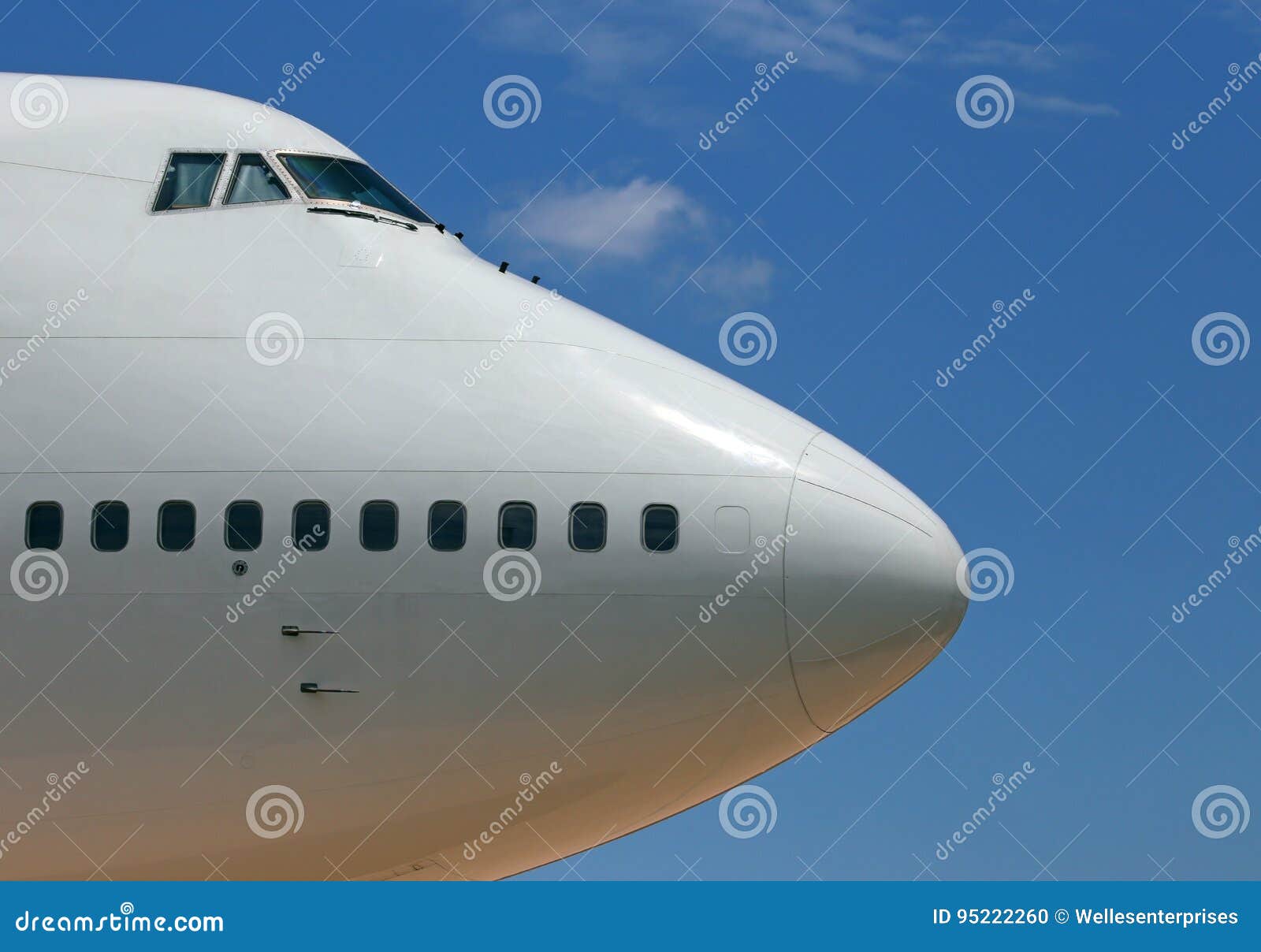 Jumbo Jet stock photo. Image of airport, travel, jumbo - 95222260