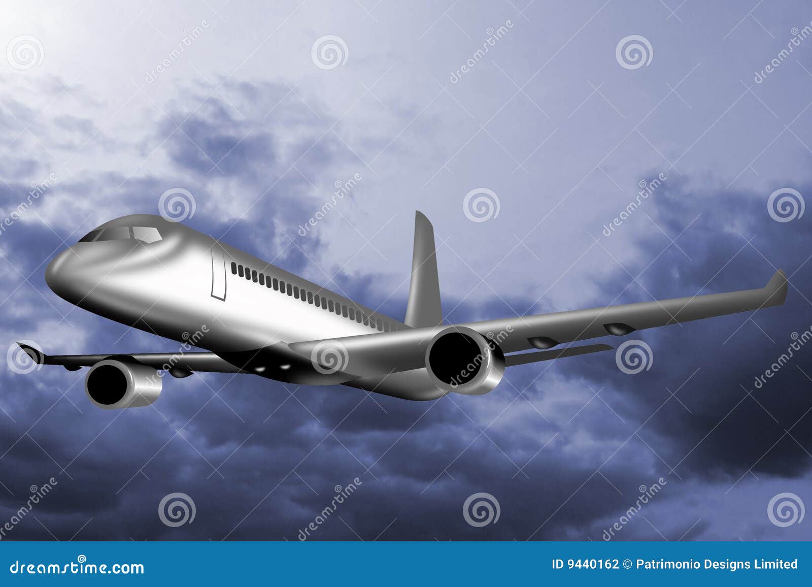 Jumbo Jet Plane Taking Off Picture. Image: 9440162