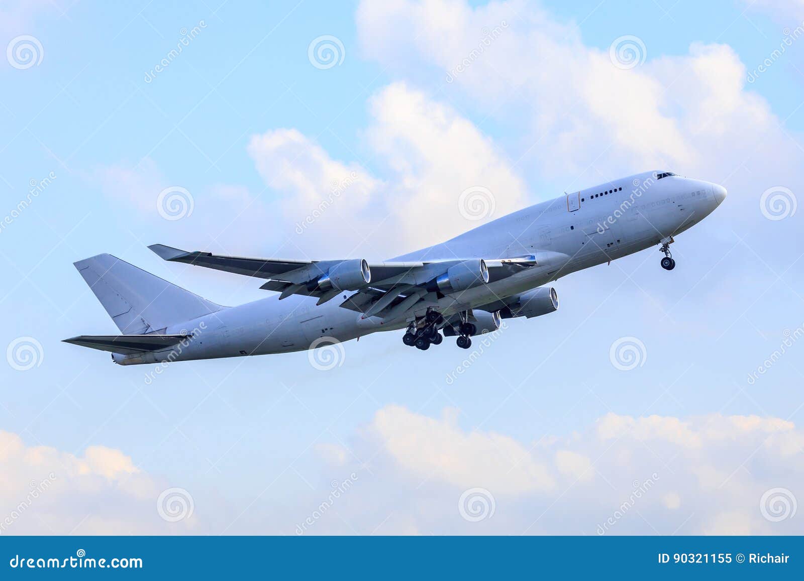 Jumbo jet stock image. Image of jumbo, flight, shipping - 90321155