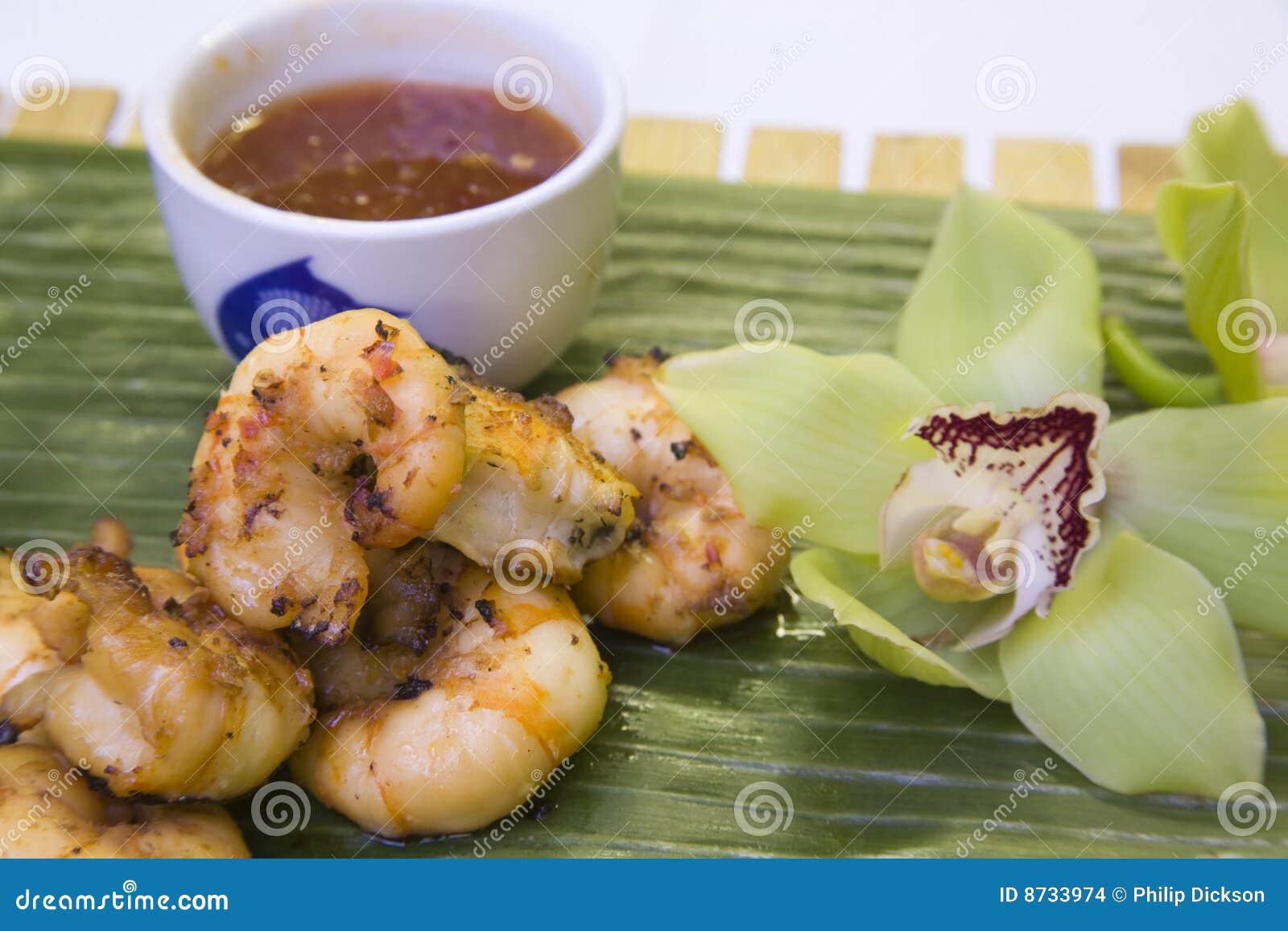 Jumbo Prawns stock photo. Image of leave, food, seafood - 8733974