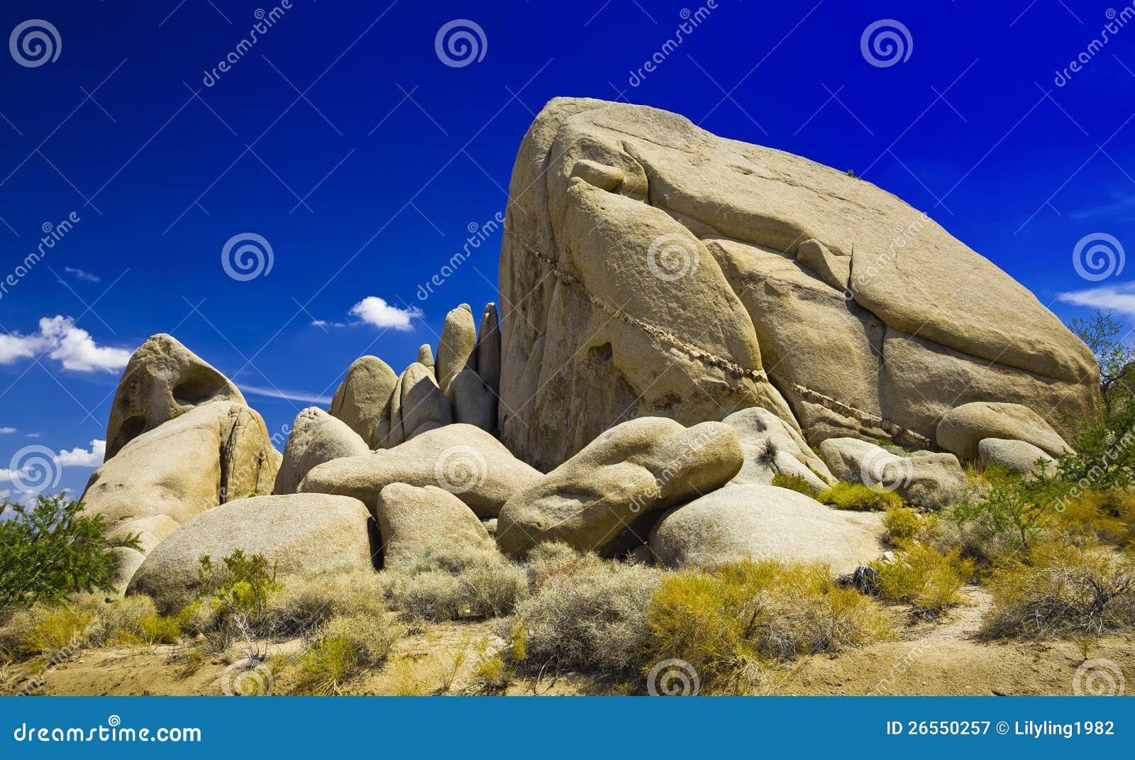 Jumbo rocks stock image. Image of park, huge, landscape - 26550257