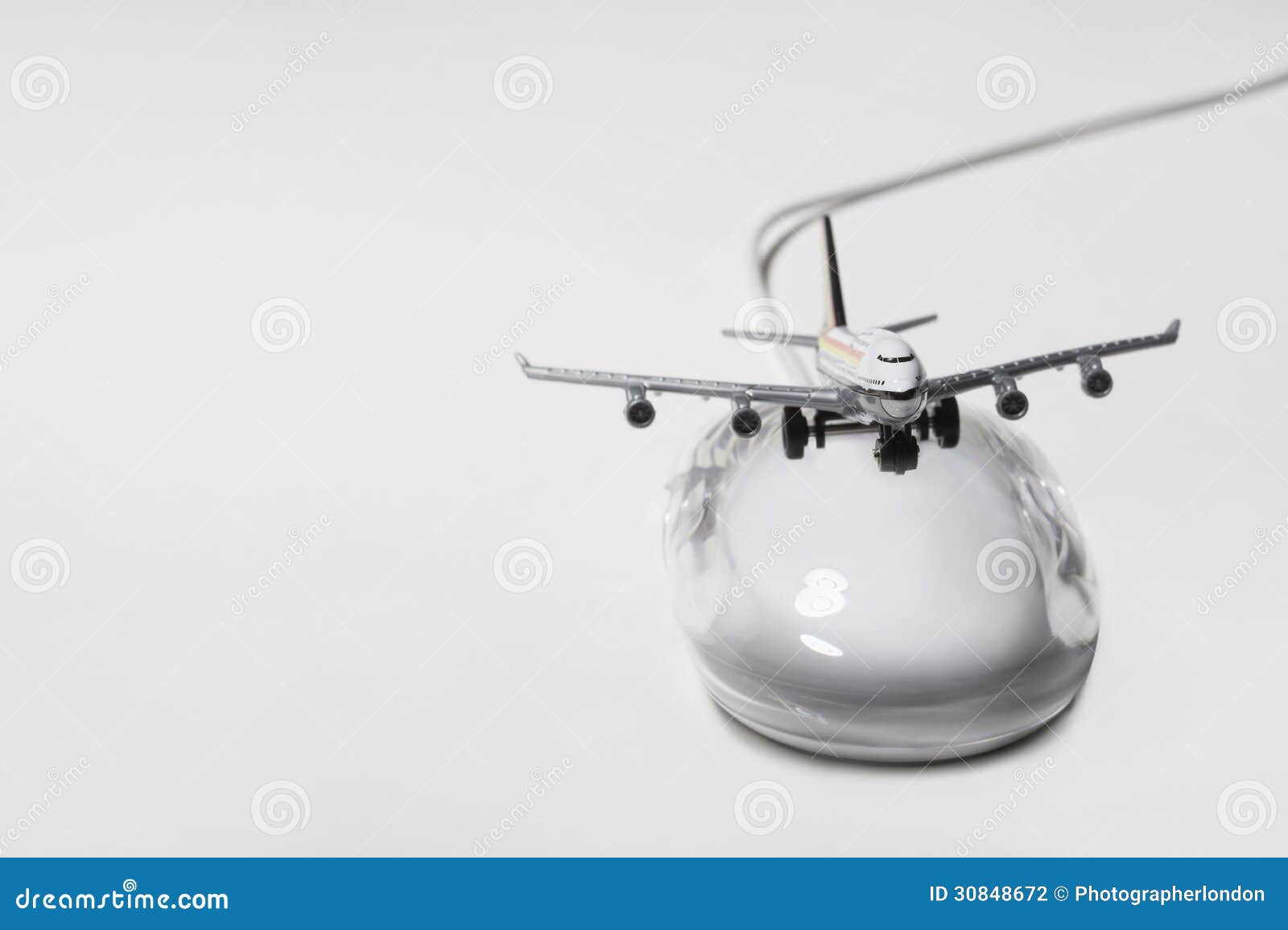 Jumbojet Op Apple Macintosh-de Digitale Samenstelling Van De ...