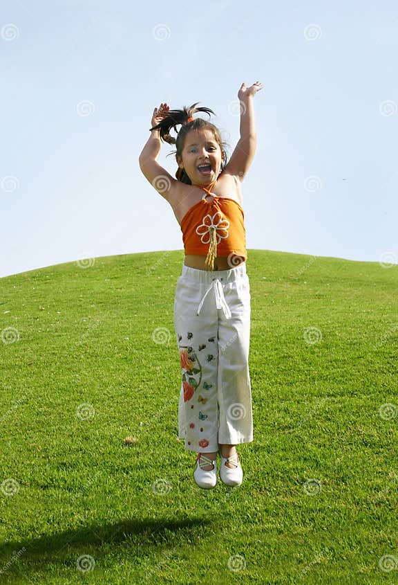 Jump! stock image. Image of family, grin, angel, beauty - 128359