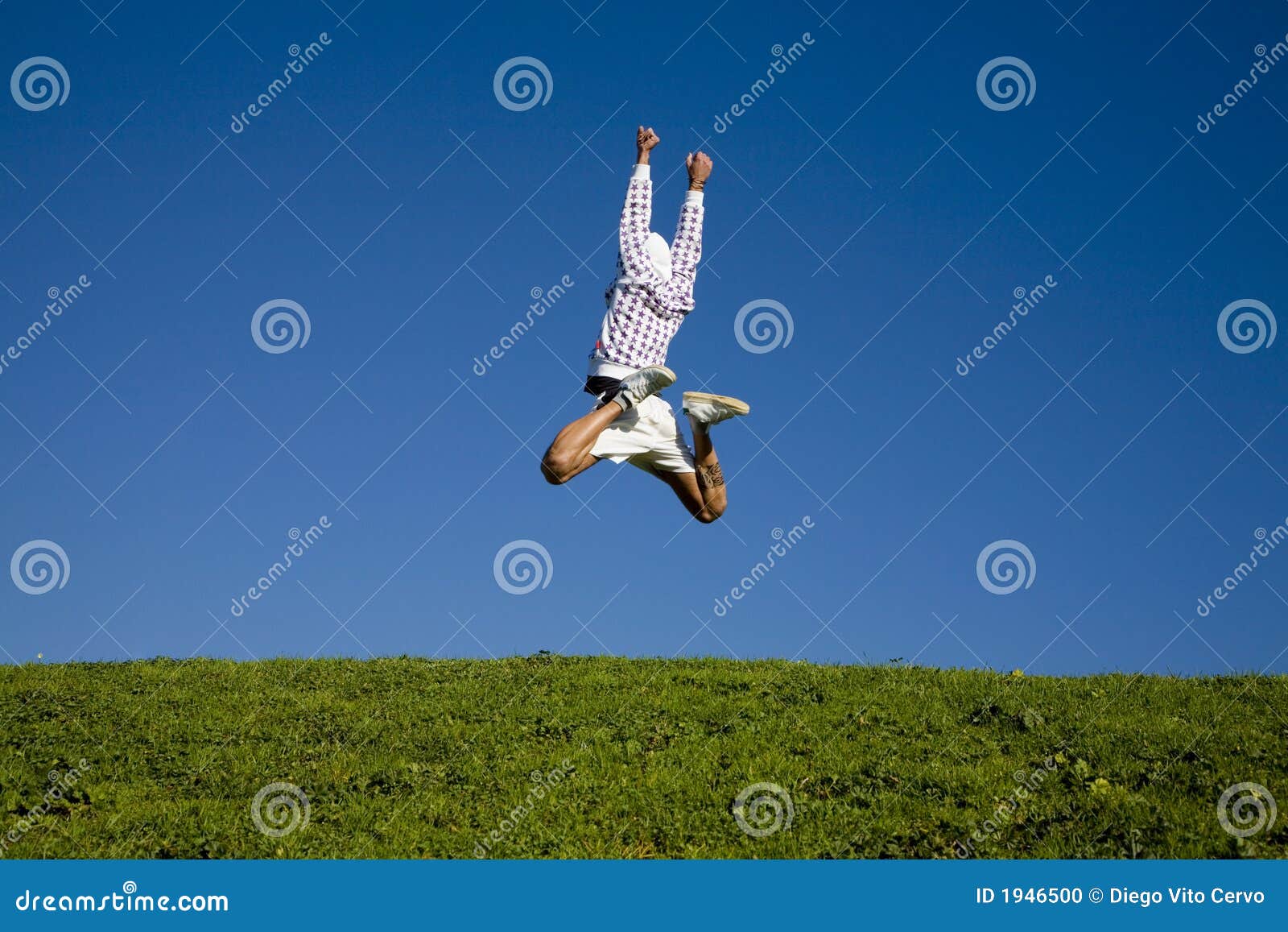 Jump stock photo. Image of cool, attractive, hair, adult - 1946500