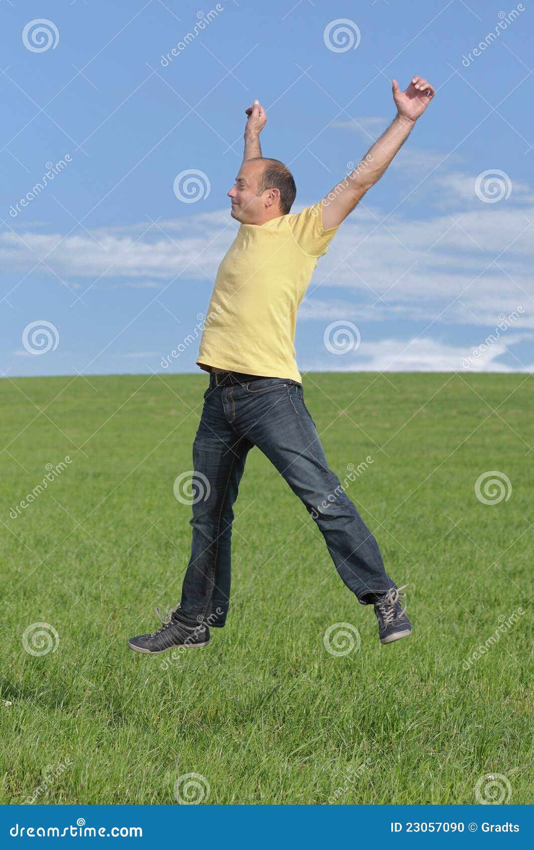 Jump stock photo. Image of dido, leaping, bouncing, outdoors - 23057090