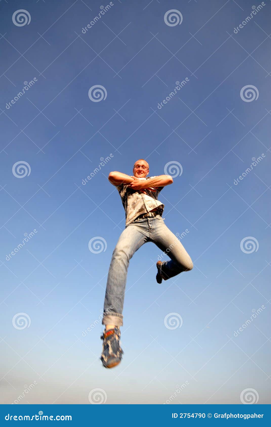Jump stock photo. Image of field, healthy, lifestyles - 2754790