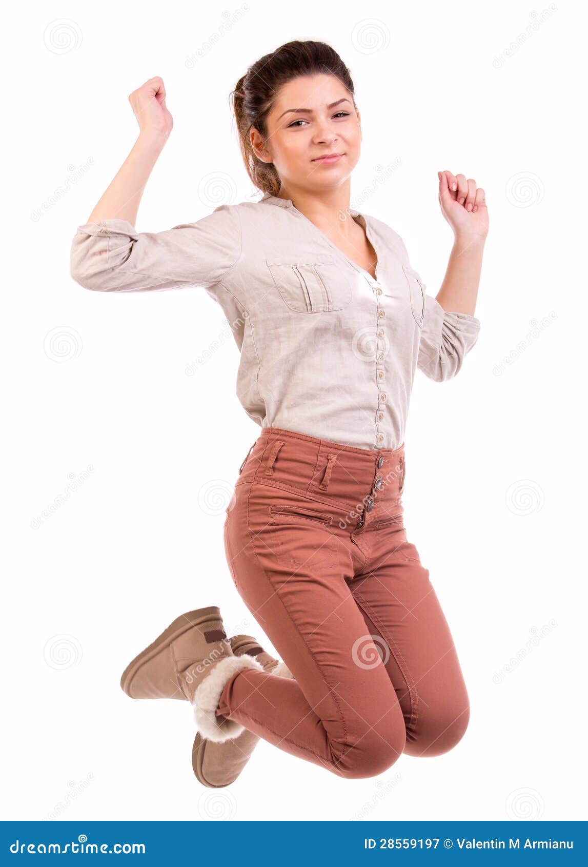 Jump stock image. Image of jump, happiness, isolated - 28559197