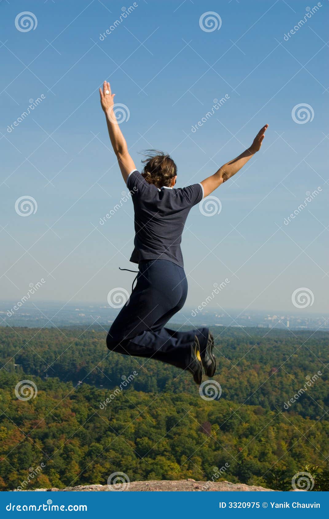 Jump! stock image. Image of faith, power, jumping, carefree - 3320975