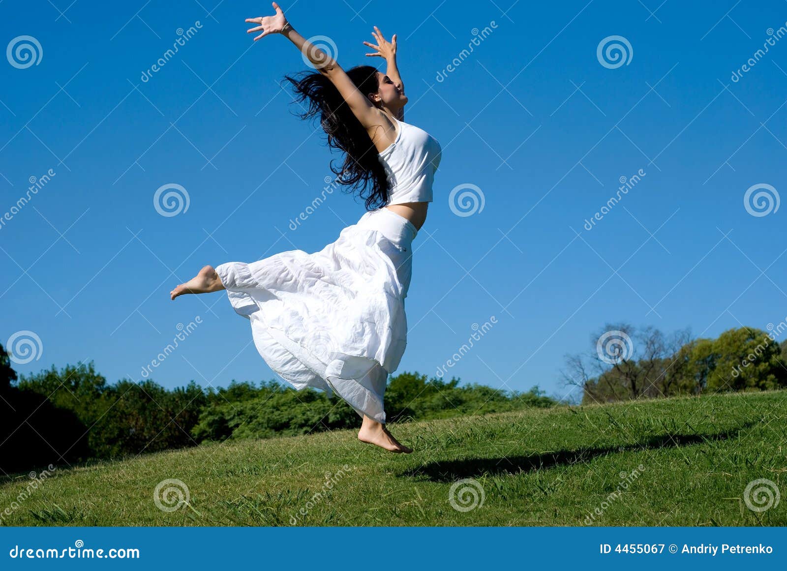 Jump stock image. Image of beautiful, leisure, beauty - 4455067