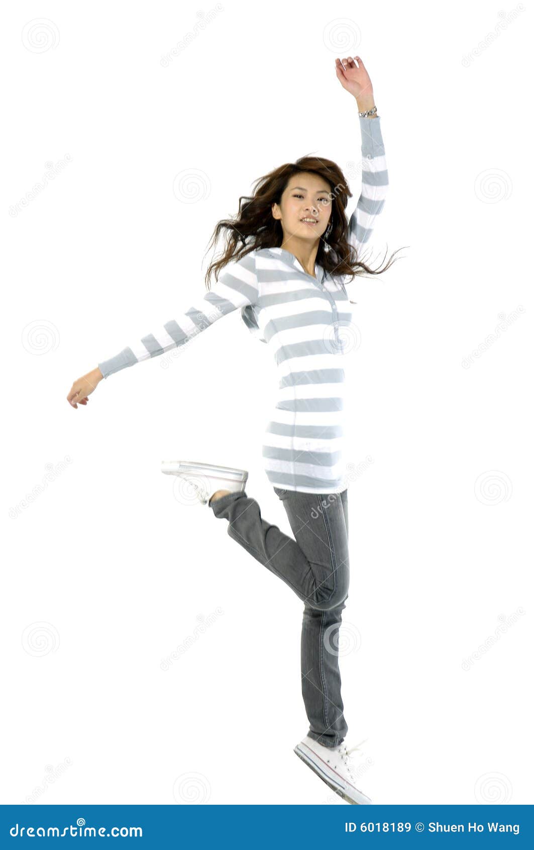 Jump stock image. Image of isolated, body, motion, high - 6018189