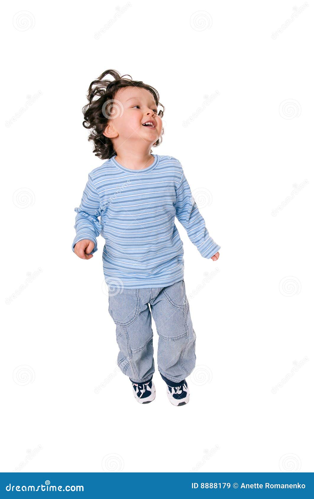 Jump stock image. Image of playing, isolated, expressing - 8888179