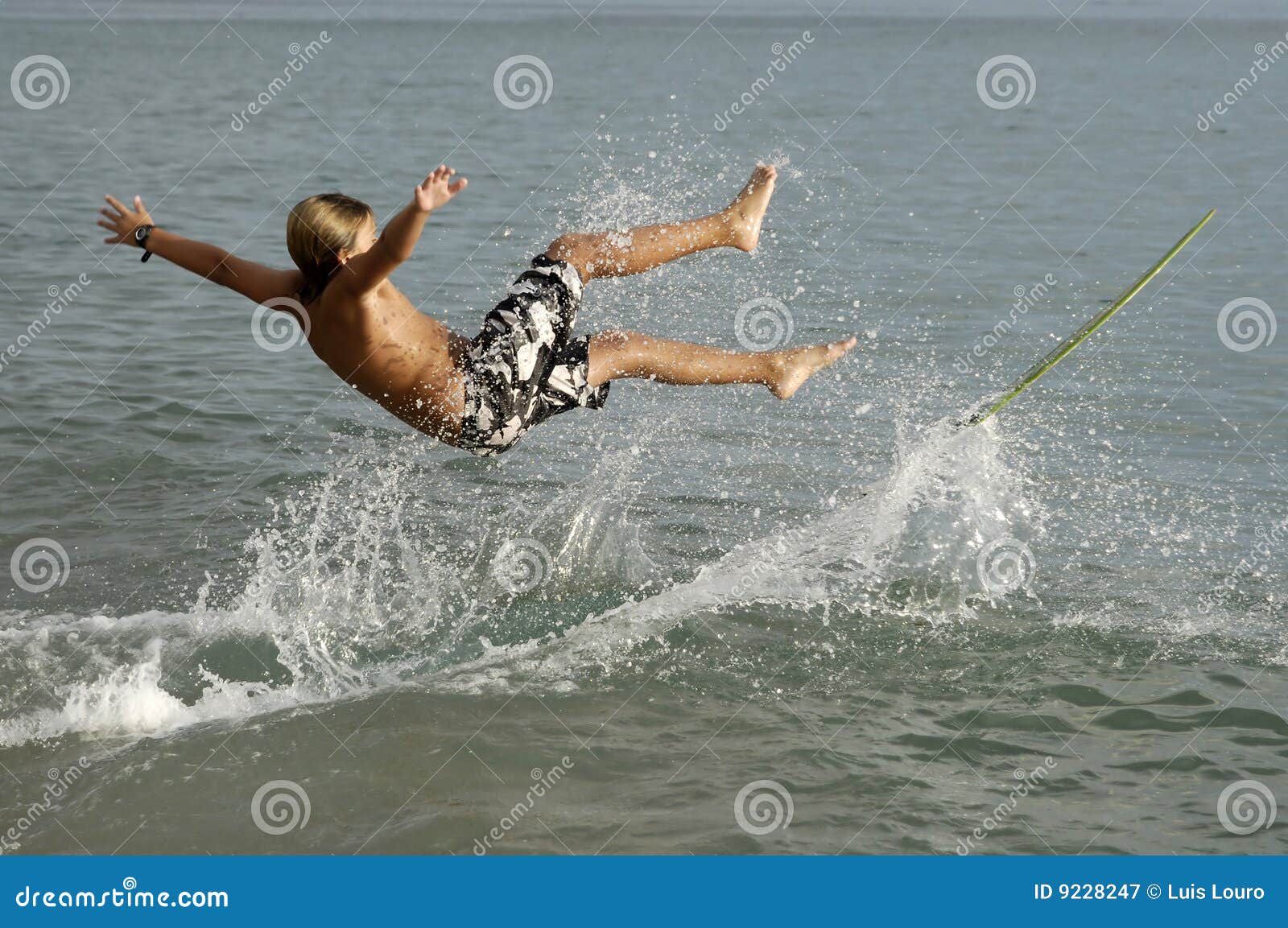 The jump stock image. Image of shore, surfing, outdoors - 9228247