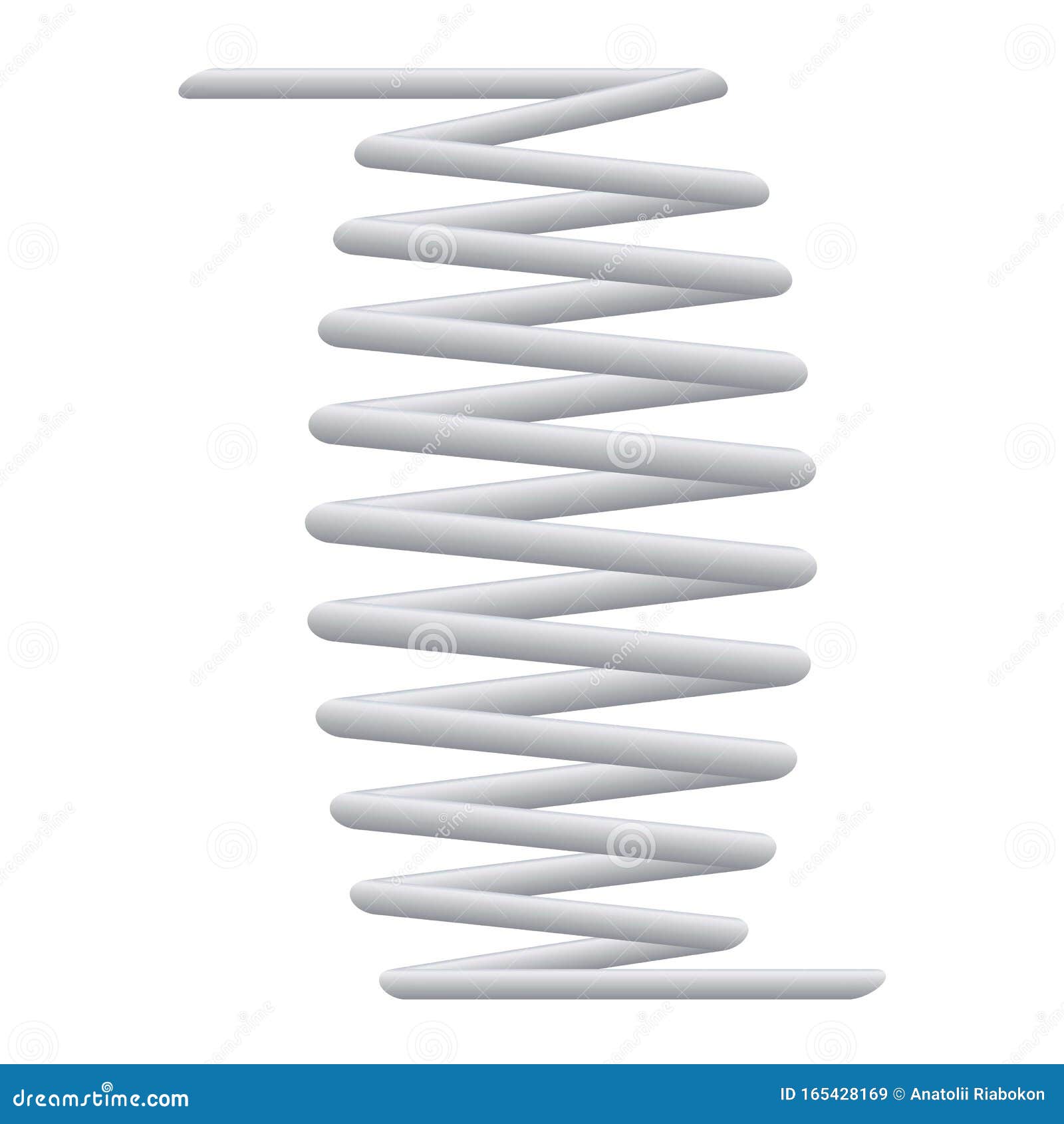 Jump Coil Icon, Cartoon Style Stock Vector - Illustration of jump ...