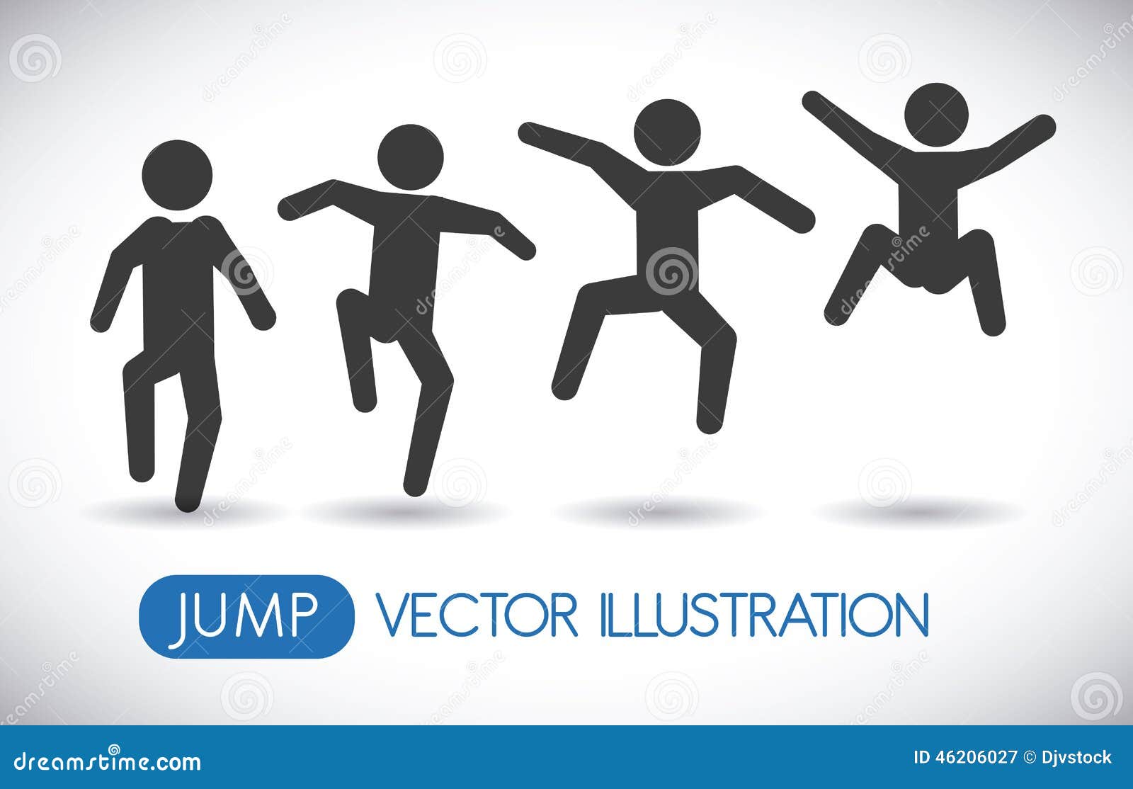 Jump design stock illustration. Illustration of sport - 46206027